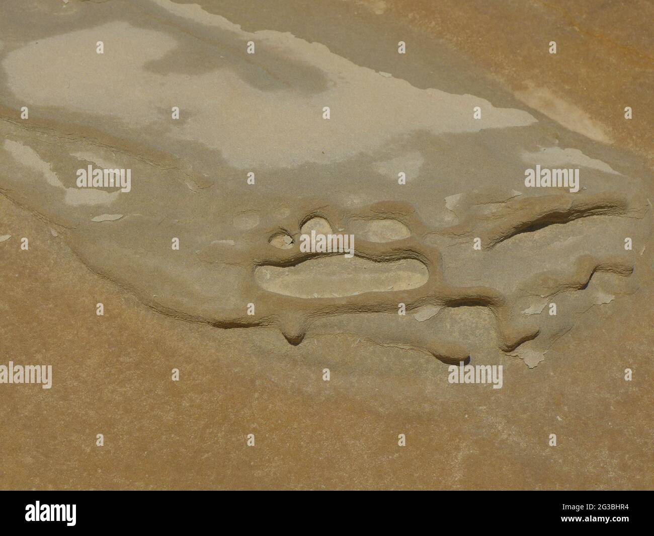 Volcanic sedimentary formations in Lemnos island , Aegean , Greece ...