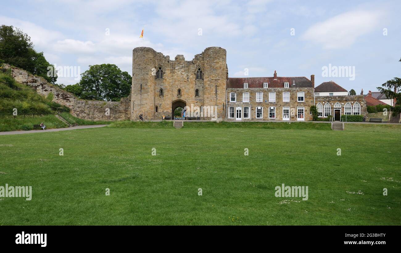 A Medieval castle in Tonbridge Kent Stock Photo - Alamy