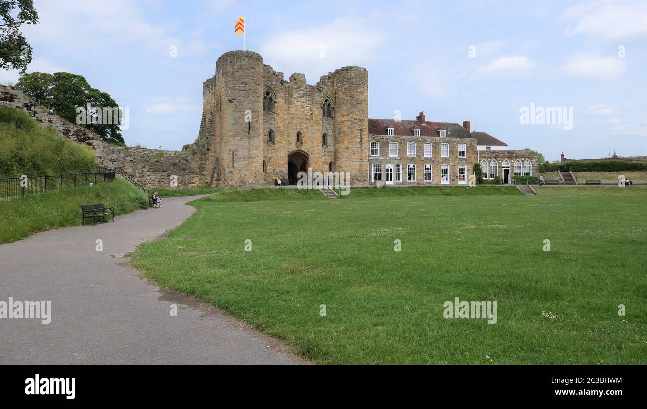 A Medieval castle in Tonbridge Kent Stock Photo - Alamy