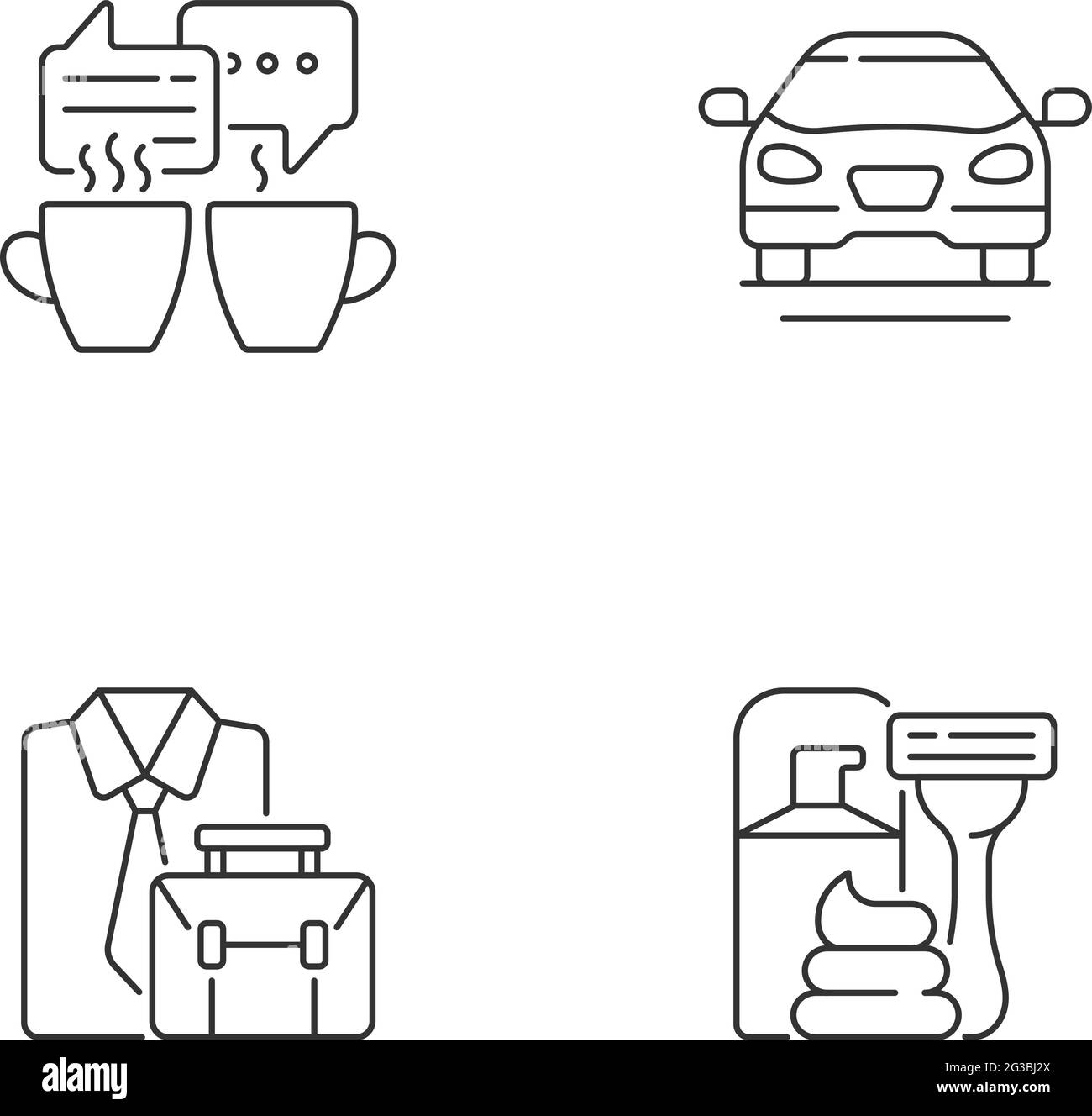 Daily activities linear icons set Stock Vector Image & Art - Alamy Daily activities linear icons set Stock Vector Image & Art - Alamy