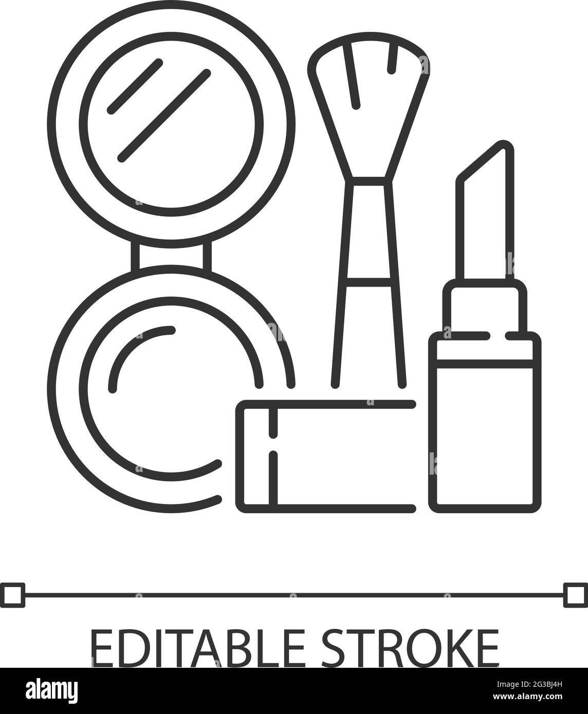 Lip outline makeup professional makeup hi-res stock photography and ...