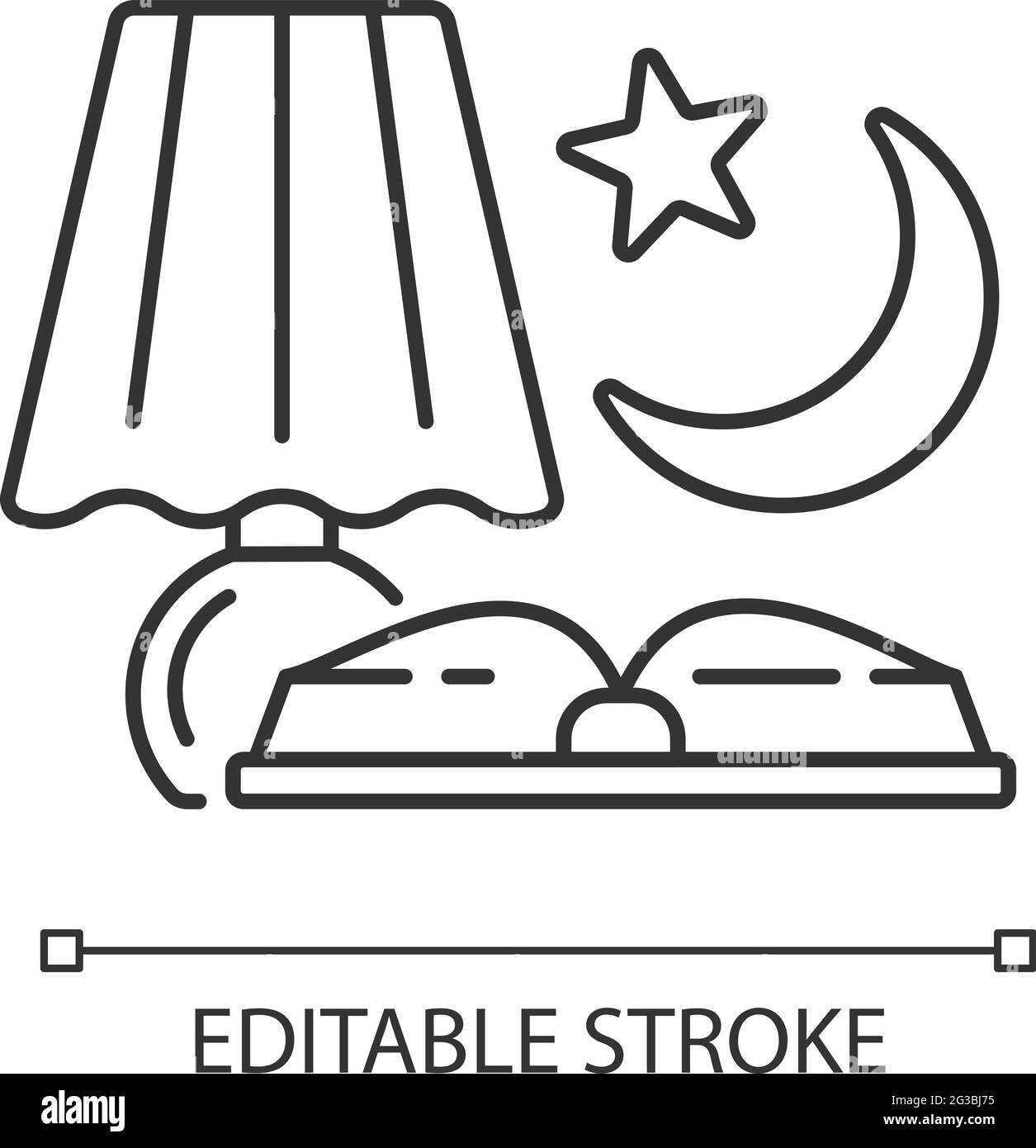 Late afternoon or early evening Stock Vector Images - Alamy