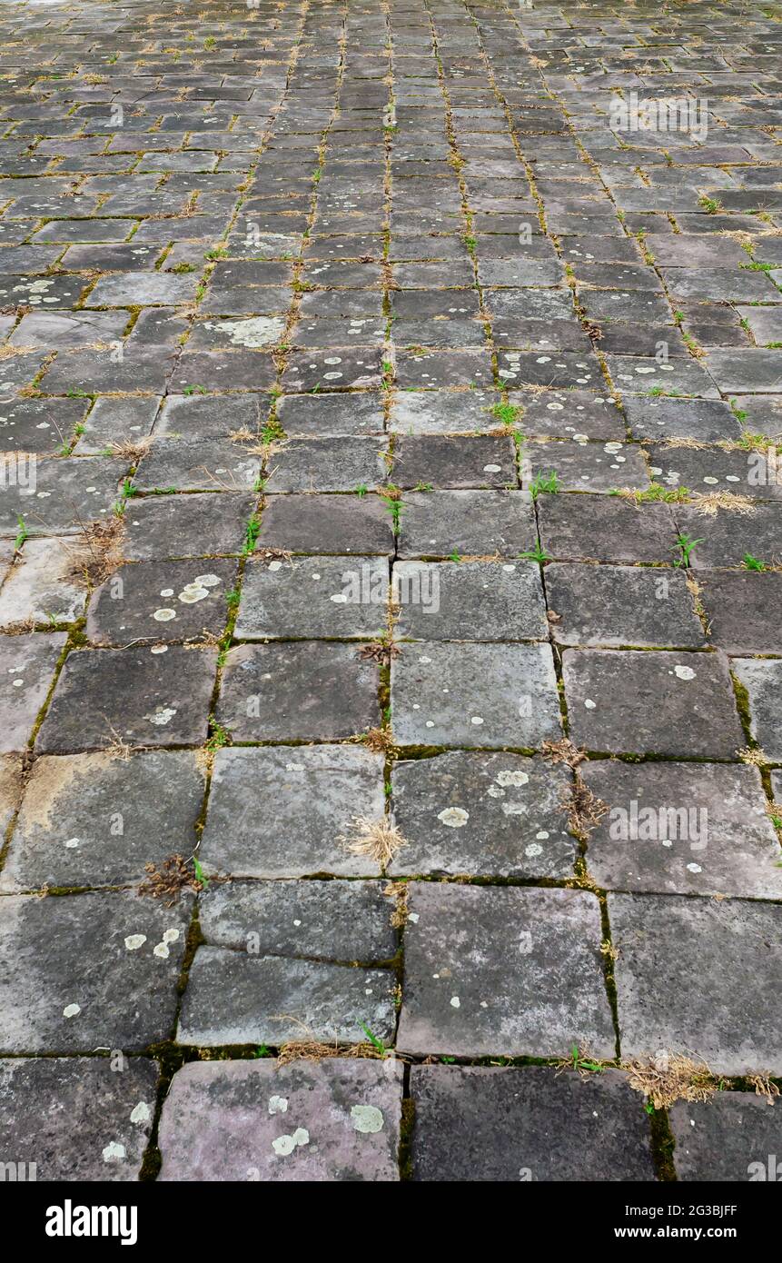 Old paving slabs hi-res stock photography and images - Alamy