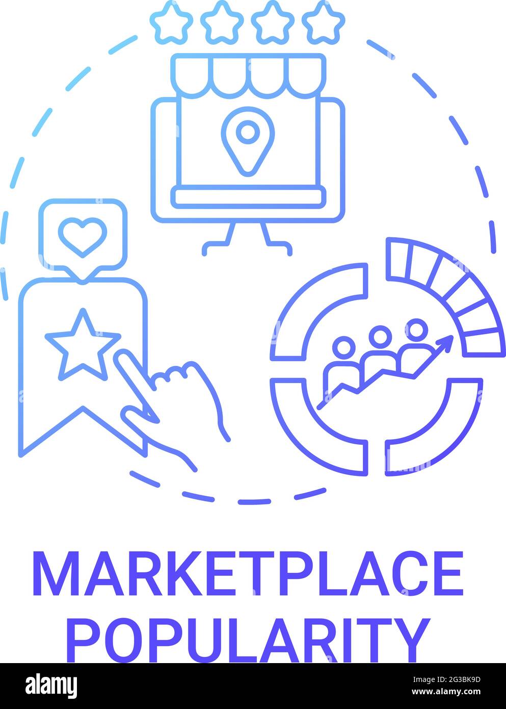 Popularity icon hi-res stock photography and images - Alamy