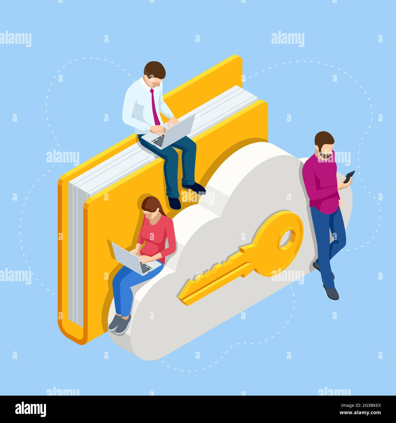 Isometric Cloud Technology. People Working From Office. Global ... Isometric Cloud Technology. People Working From Office. Global ...