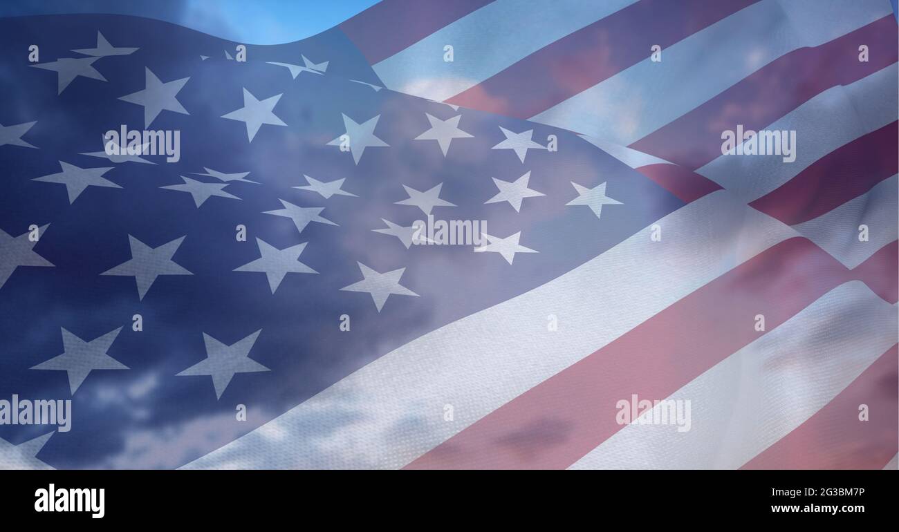 Billowing American Flag High Resolution Stock Photography and Images ...