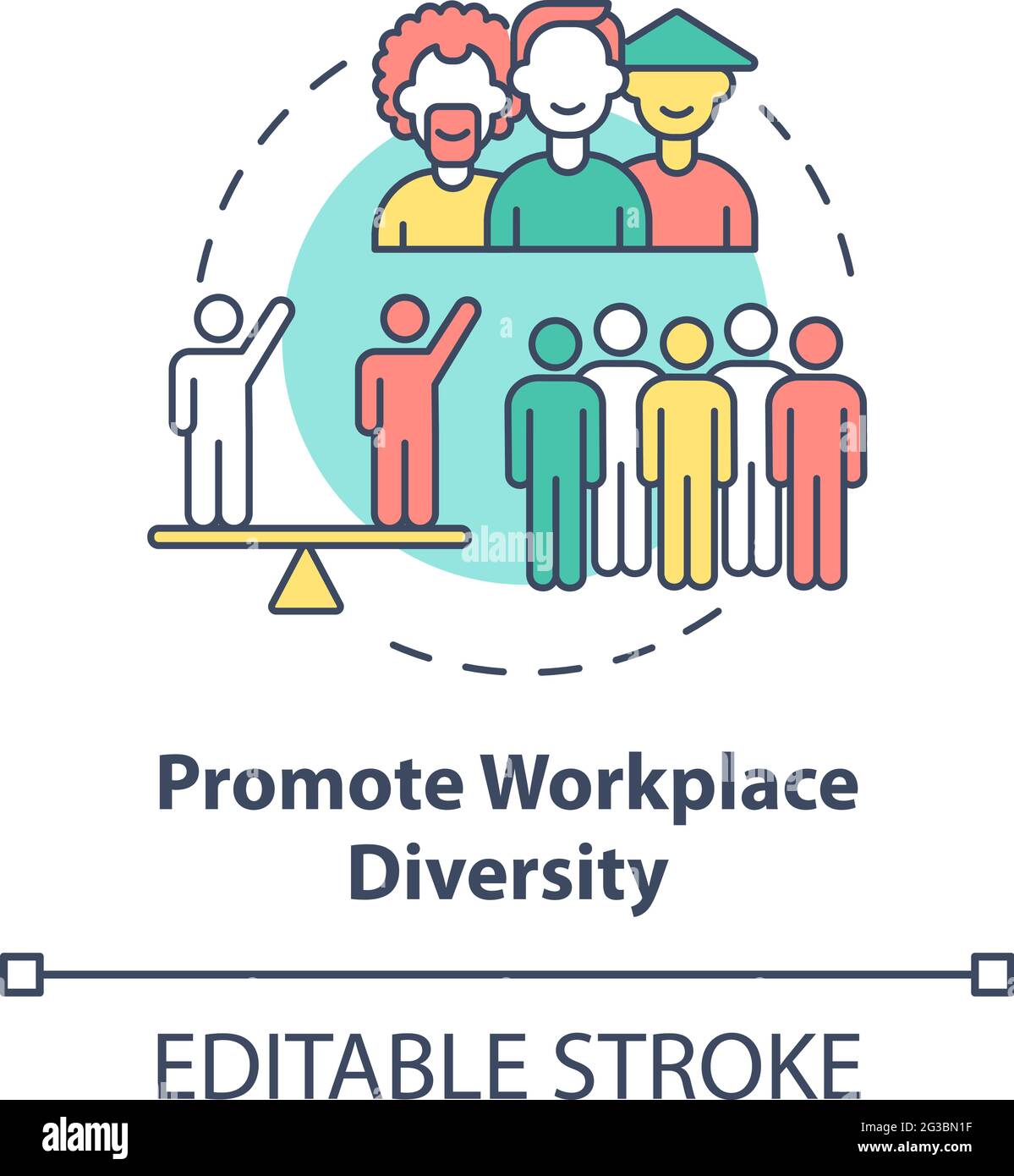 Workplace violence icon hi-res stock photography and images - Alamy