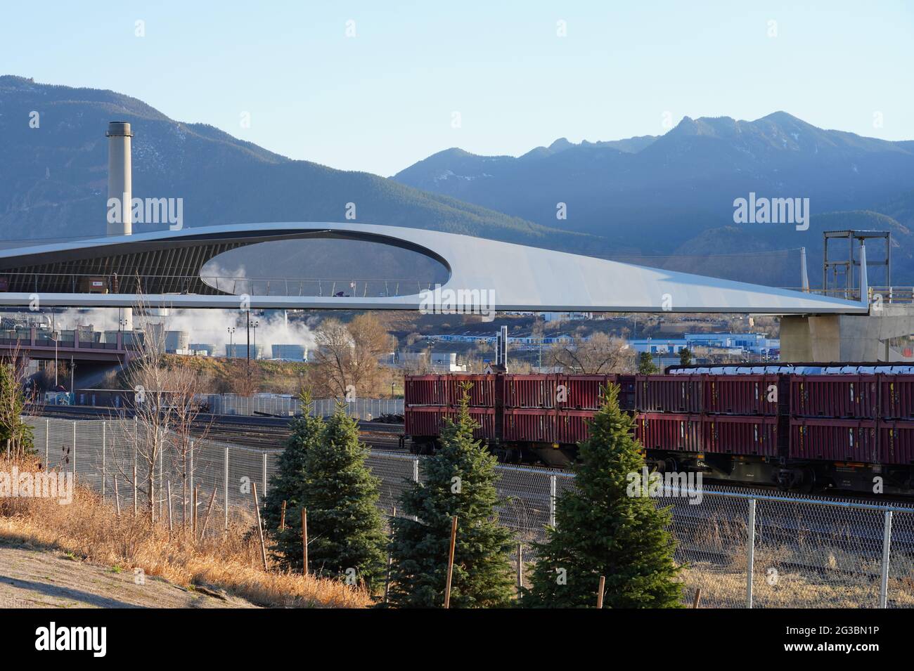 COLORADO SPRINGS, CO- 9 APR 2021- View of the US Olympic and Paralympic ...
