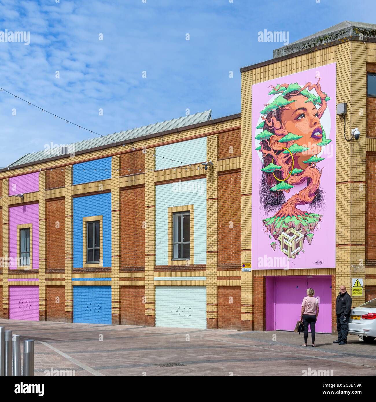 Street art transforms Coventry for City of Culture 2021. Pepper Lane ...