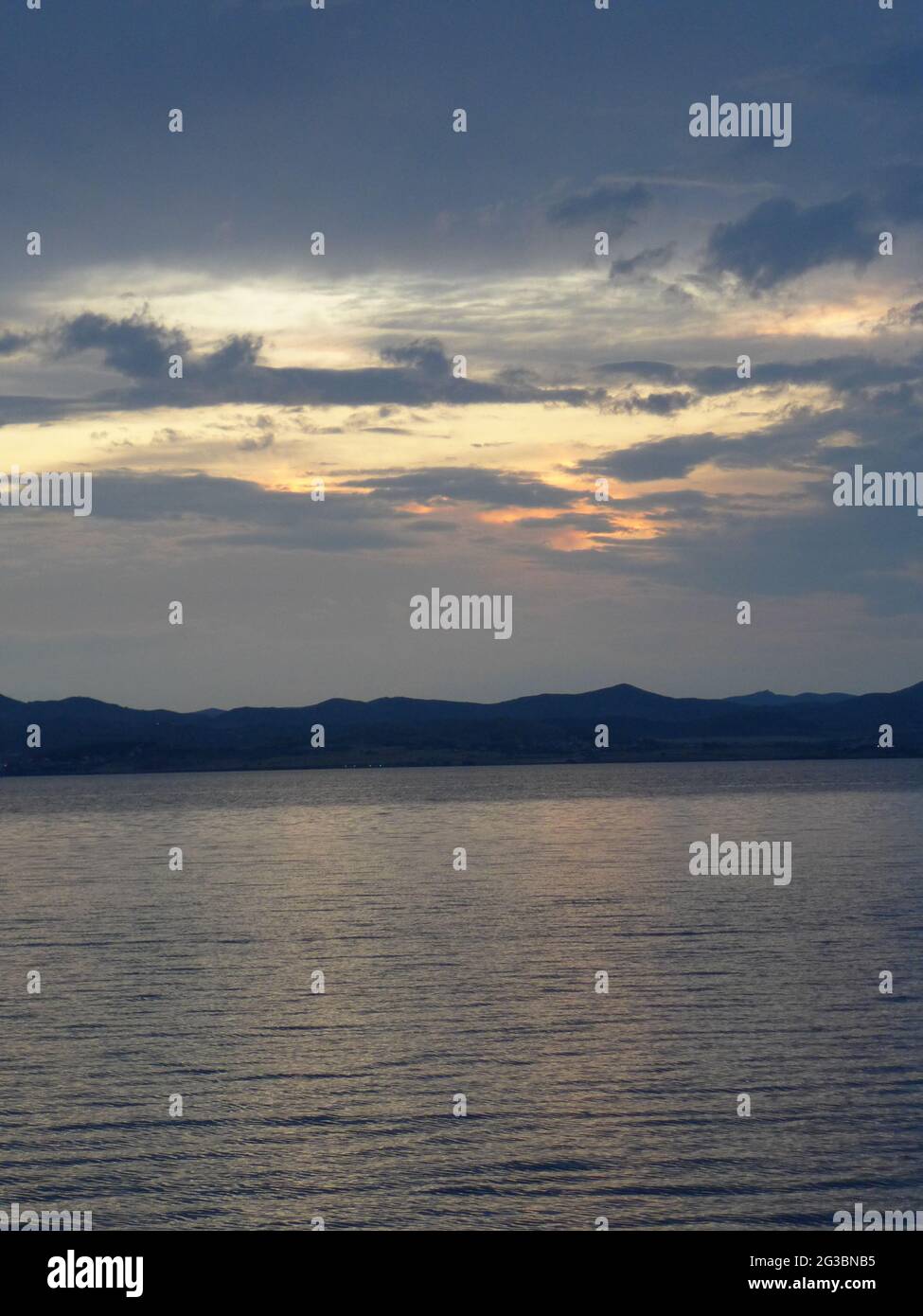 Greek island of Lemnos, gulf of Moudros Stock Photo - Alamy