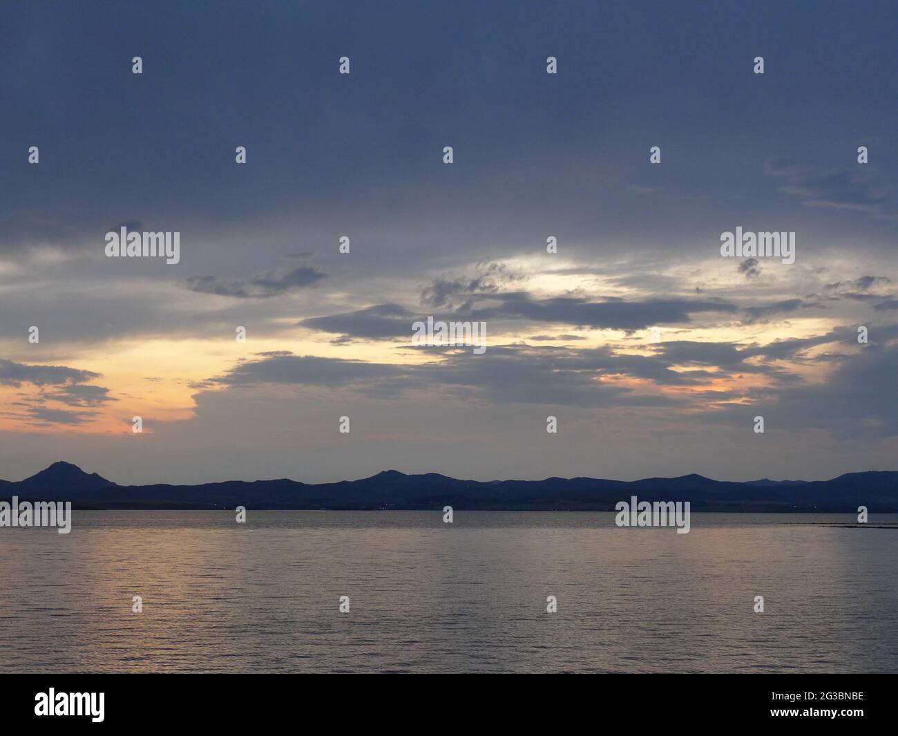 Greek island of Lemnos, gulf of Moudros Stock Photo - Alamy