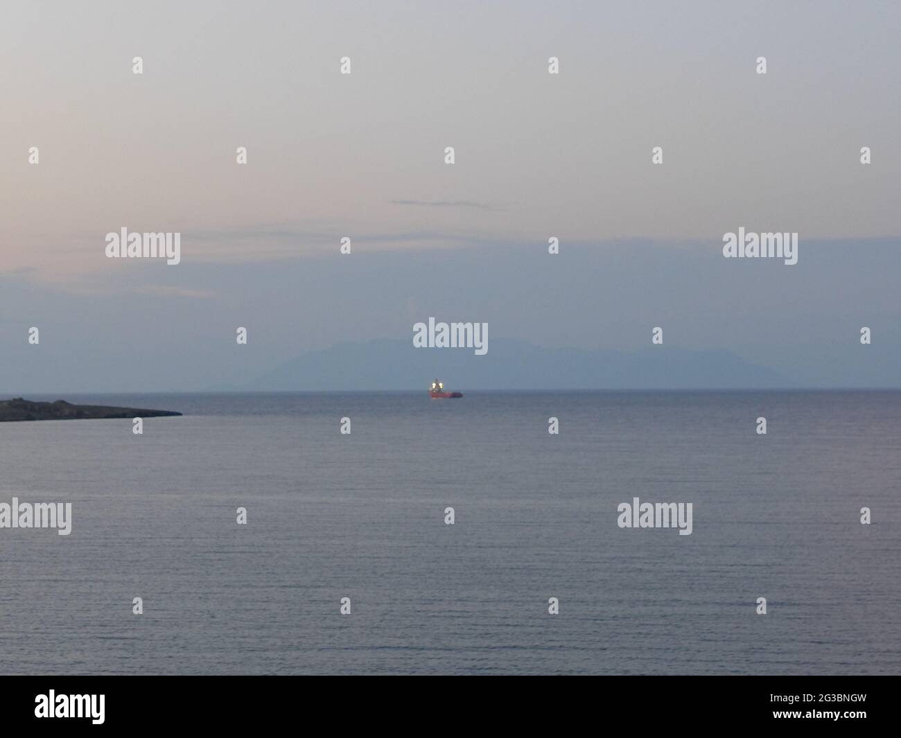 Greek island of Lemnos, gulf of Moudros Stock Photo - Alamy