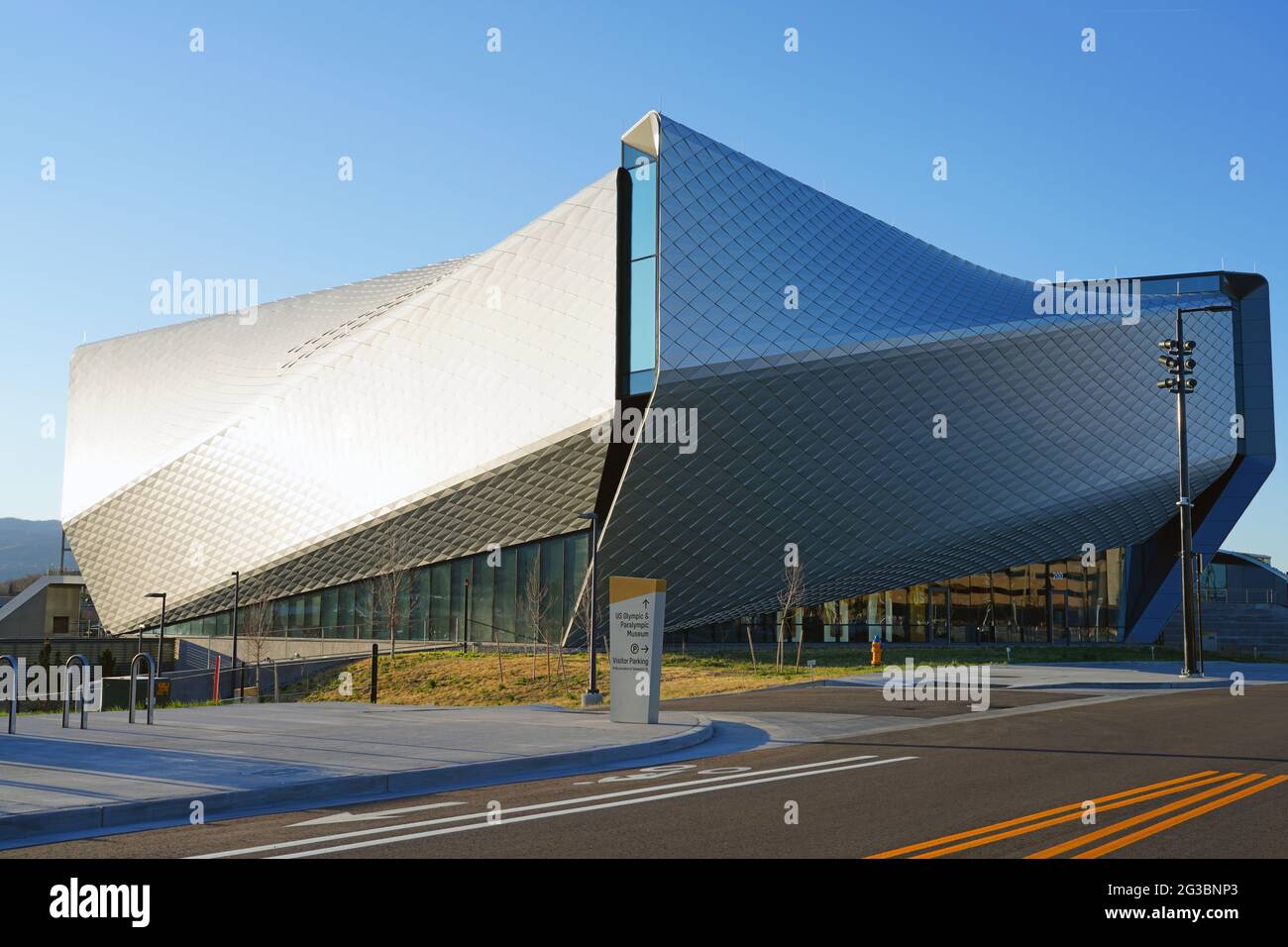 COLORADO SPRINGS, CO- 9 APR 2021- View of the US Olympic and Paralympic ...