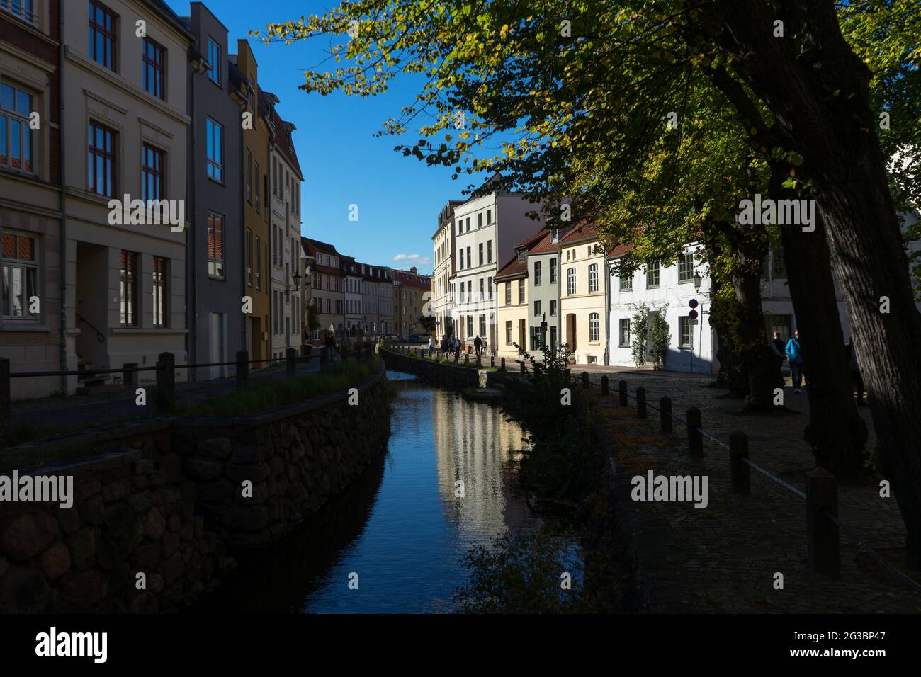 City view in the german hanseatic city Wismar Stock Photo - Alamy
