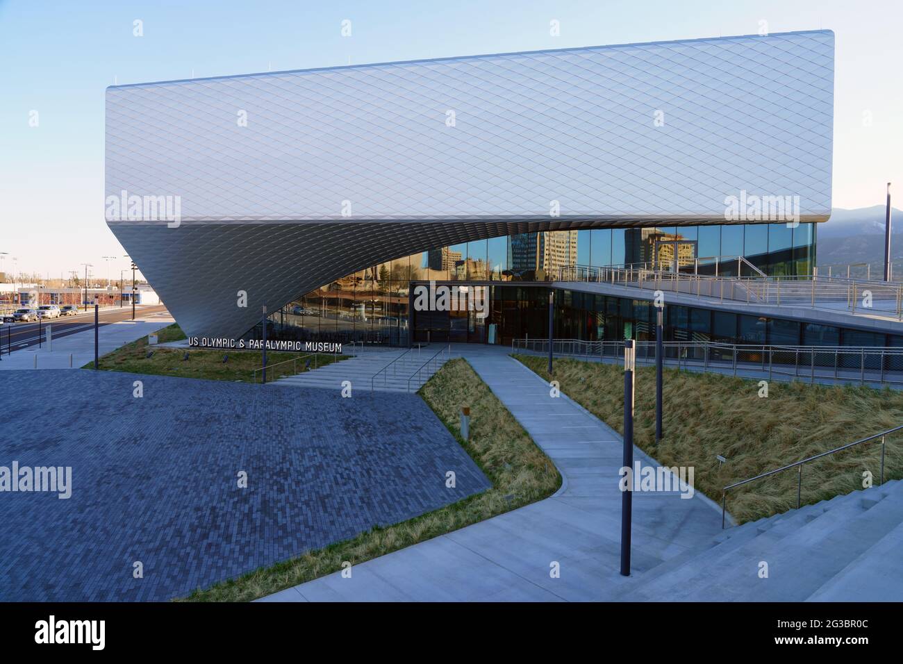 COLORADO SPRINGS, CO- 9 APR 2021- View of the US Olympic and Paralympic ...