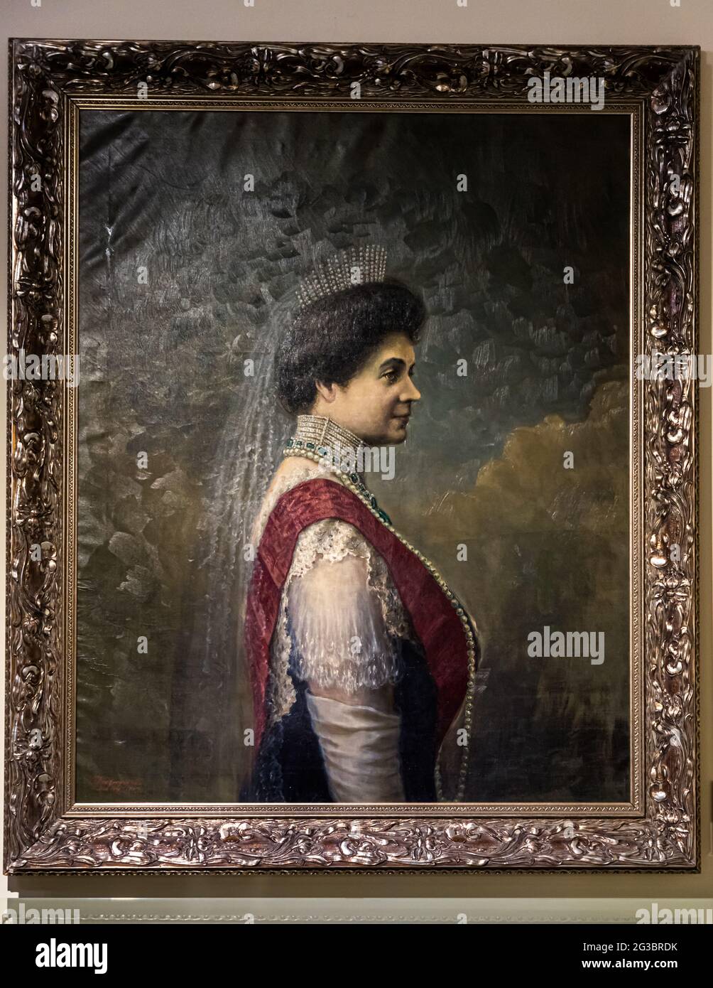 Princess Eleonore Reuß zu Köstritz as Tsarina of Bulgaria. National ...