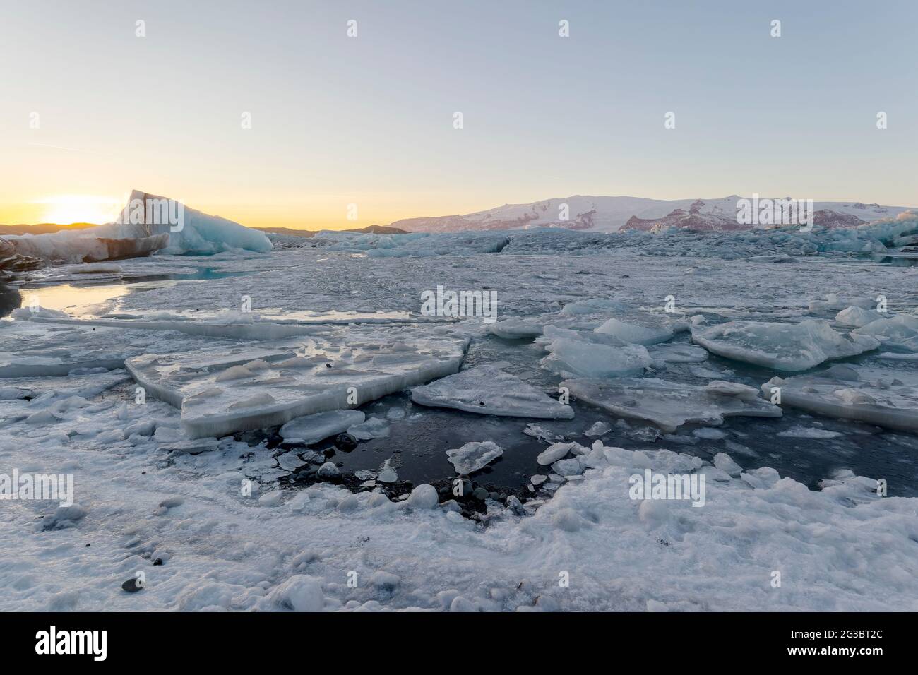 The Glacier Lagoon Jökulsarlon in Iceland, Europe Stock Photo - Alamy