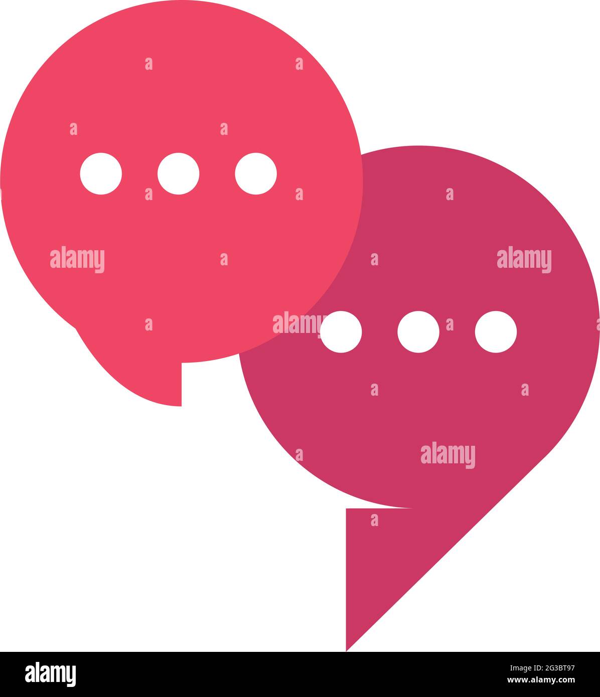 speech bubbles communication Stock Vector Image & Art - Alamy