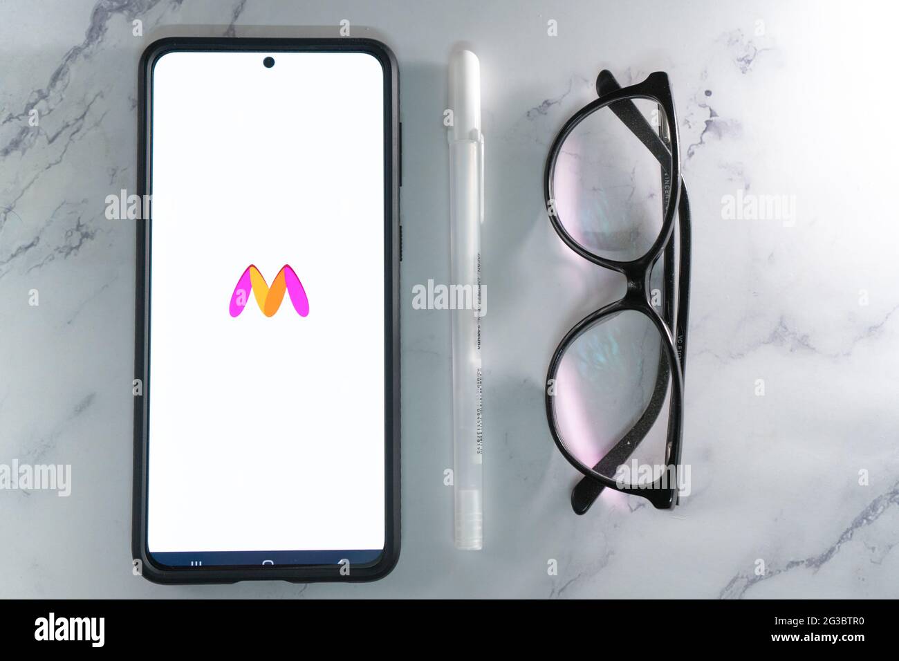 Myntra logo hi-res stock photography and images - Alamy