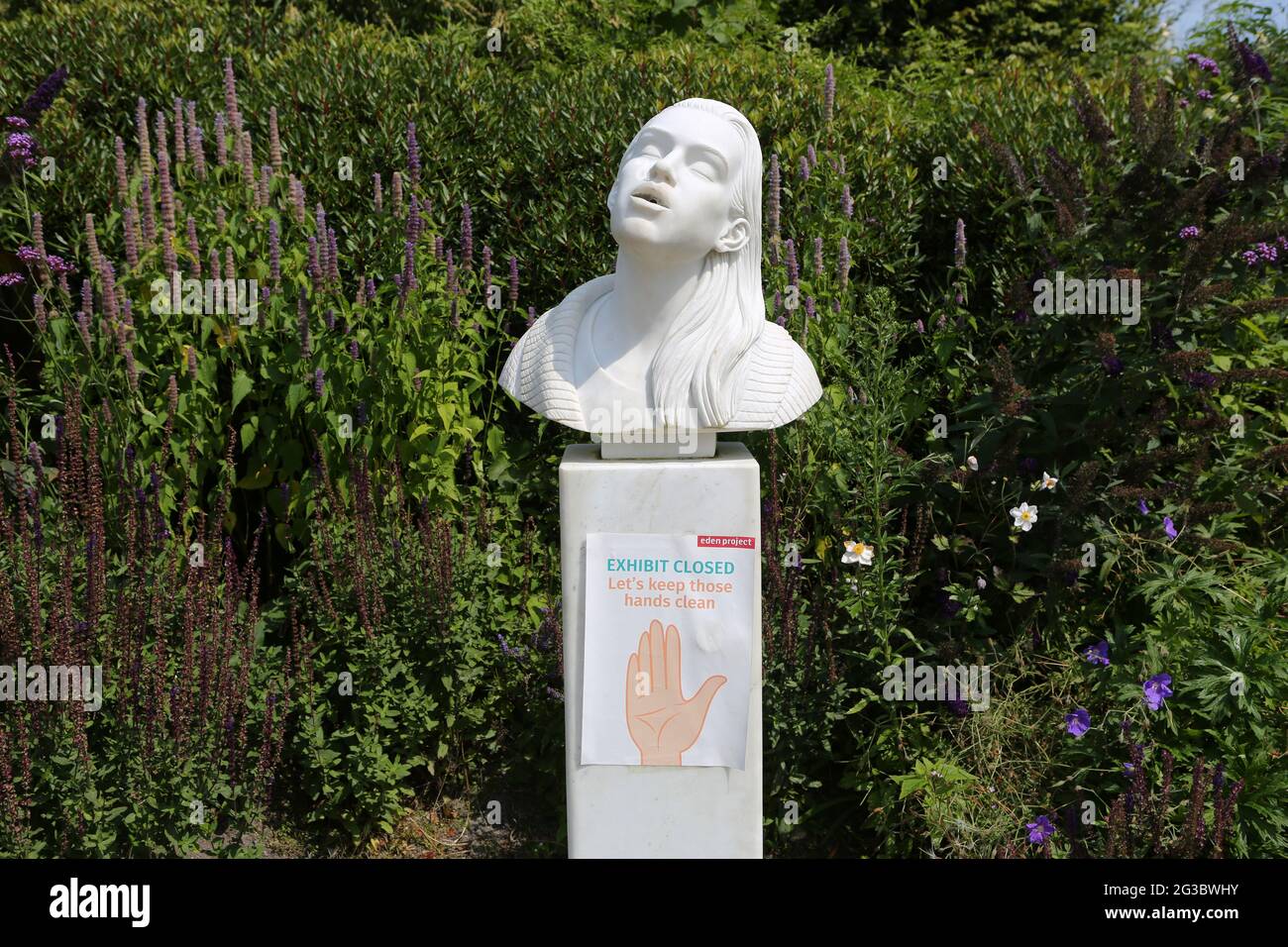 A Closed Exhibit at The Eden Project in Cornwall. In July 2020 bosses ...