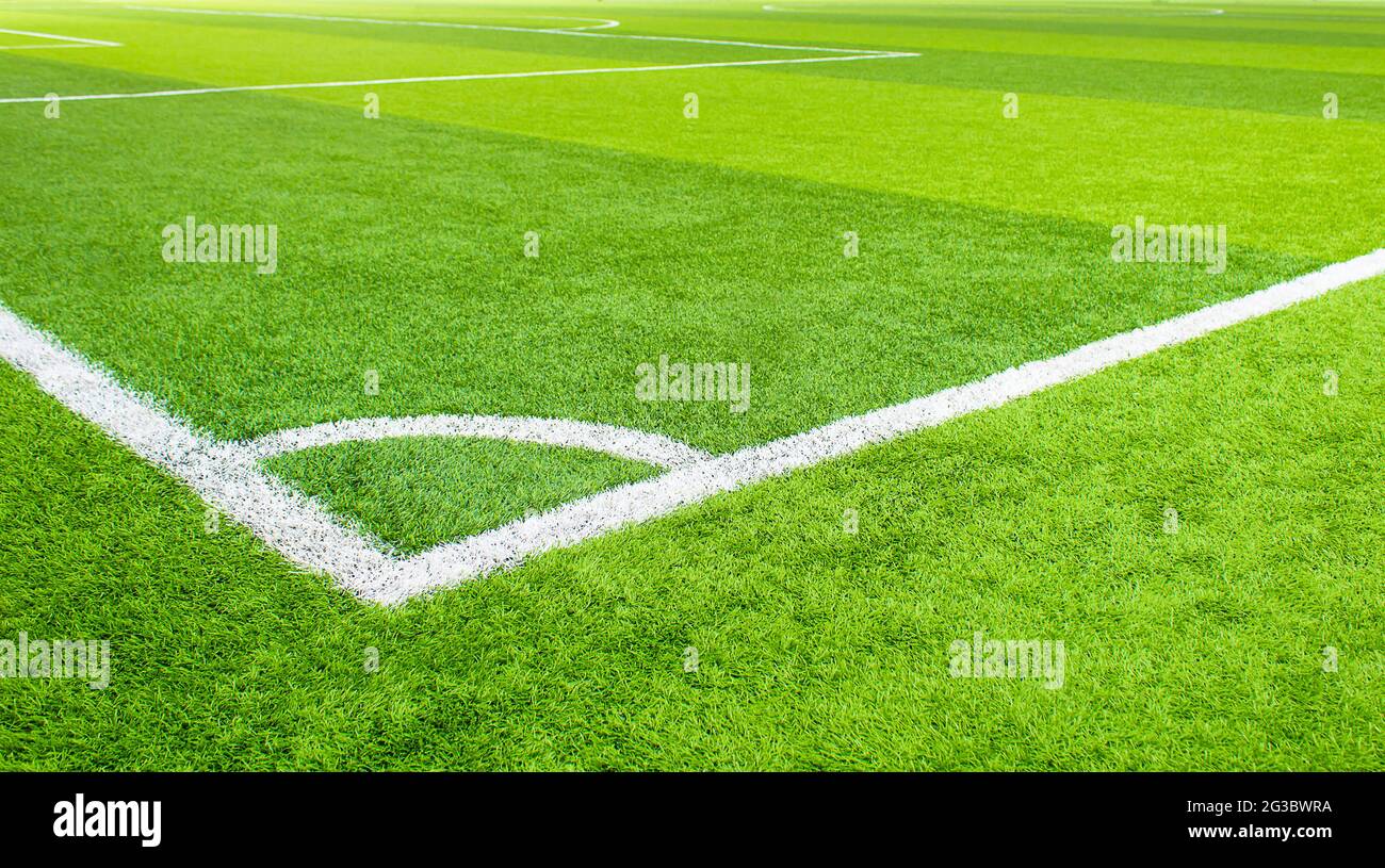 Indoor Soccer,Soccer field artificial grass,Copy space Stock Photo - Alamy