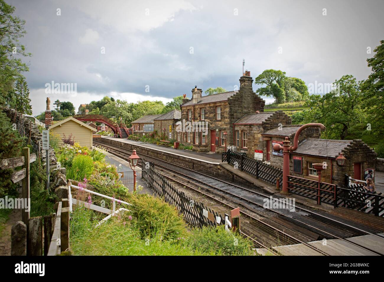 Goathland railway station is a station on the North Yorkshire Moors ...
