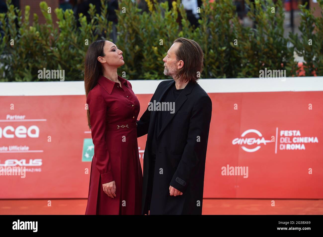 Italy, Rome, October 24, 2020 : Day 10 of the Rome Film Festival. Thom ...