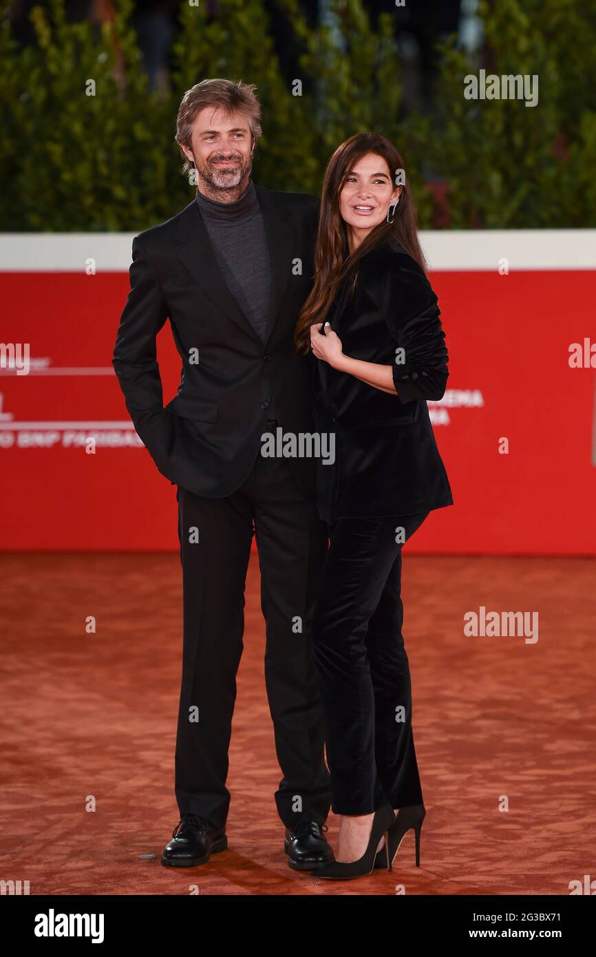 Italy, Rome, October 24, 2020 : Day 10 of the Rome Film Festival. Red ...