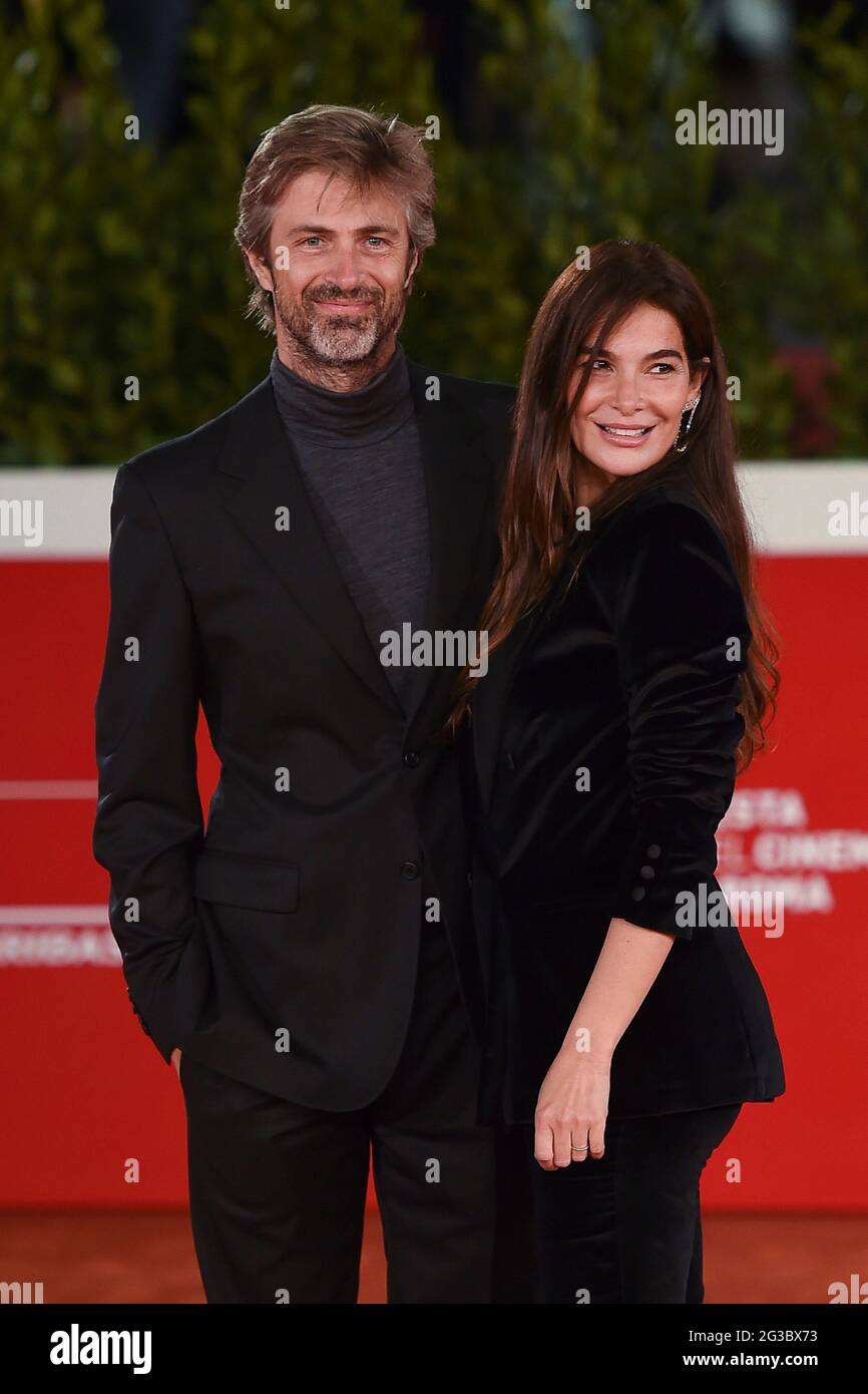 Italy, Rome, October 24, 2020 : Day 10 of the Rome Film Festival. Red ...