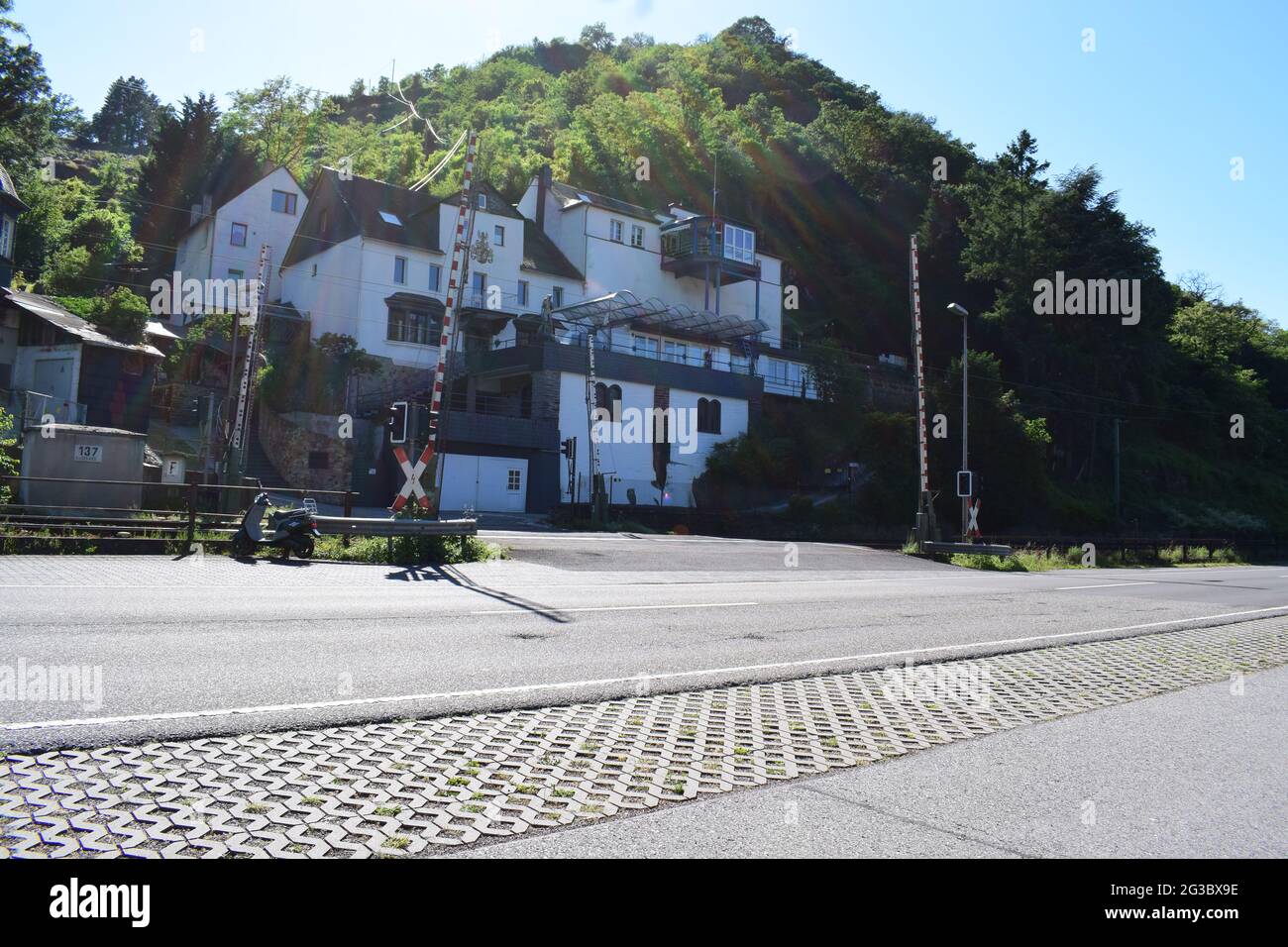 Rhine ferry at kaub hi-res stock photography and images - Alamy