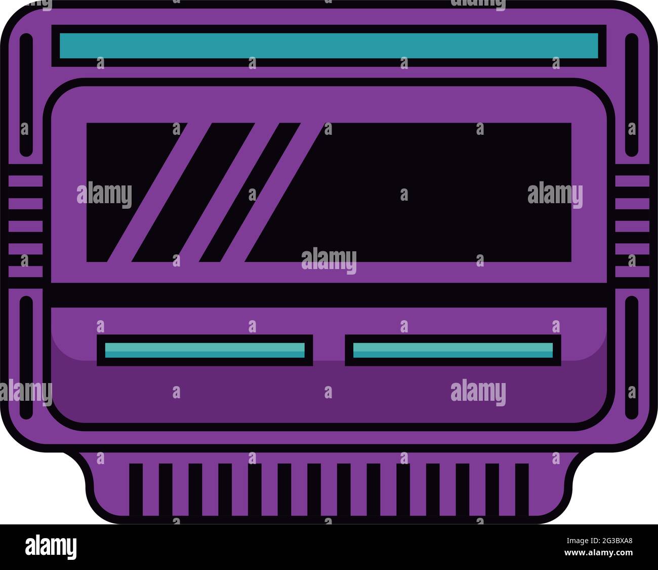 retro videogame cartridge Stock Vector Image & Art - Alamy