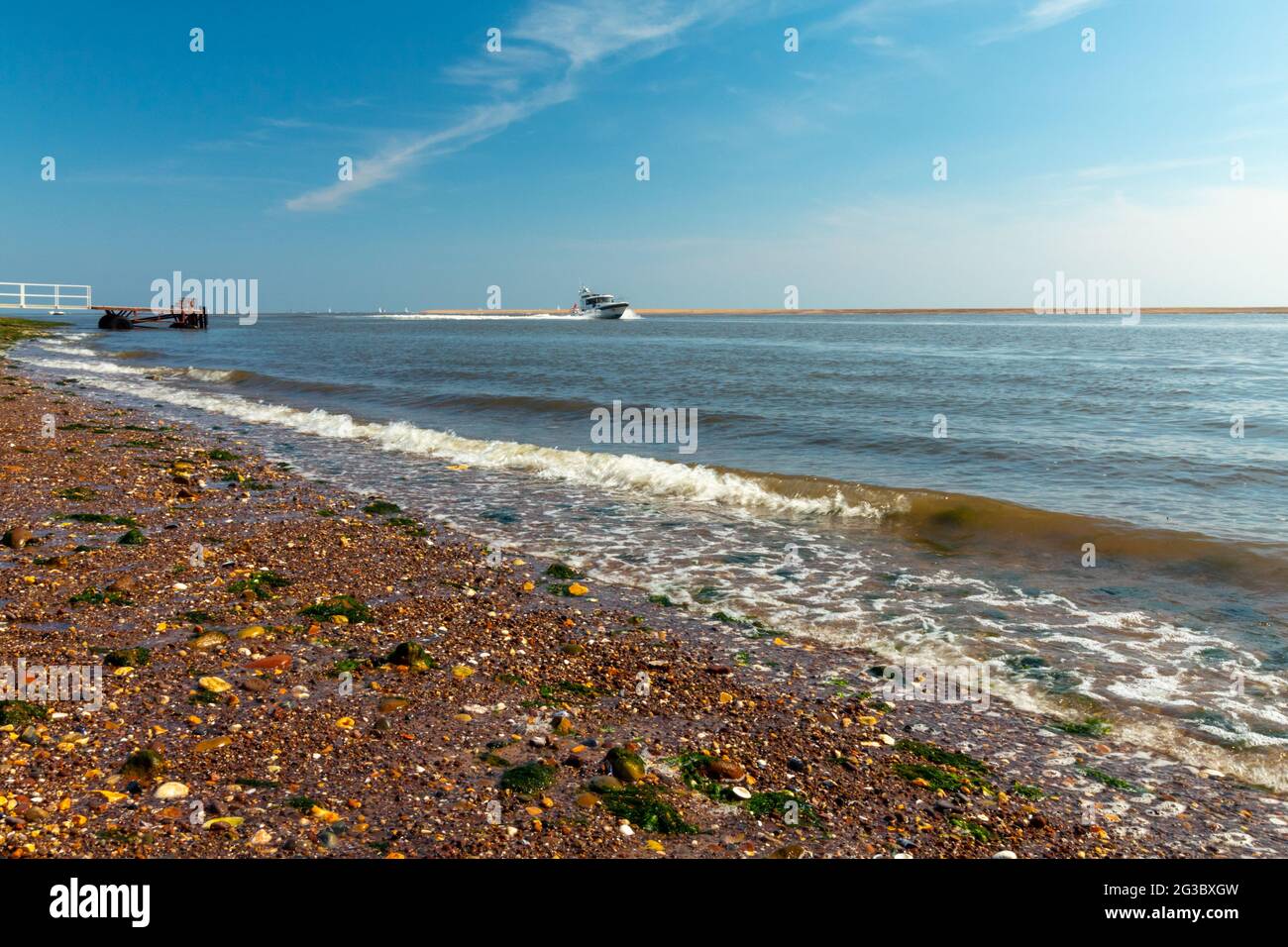 floating boats on the sea in Exmouth, England Stock Photo - Alamy