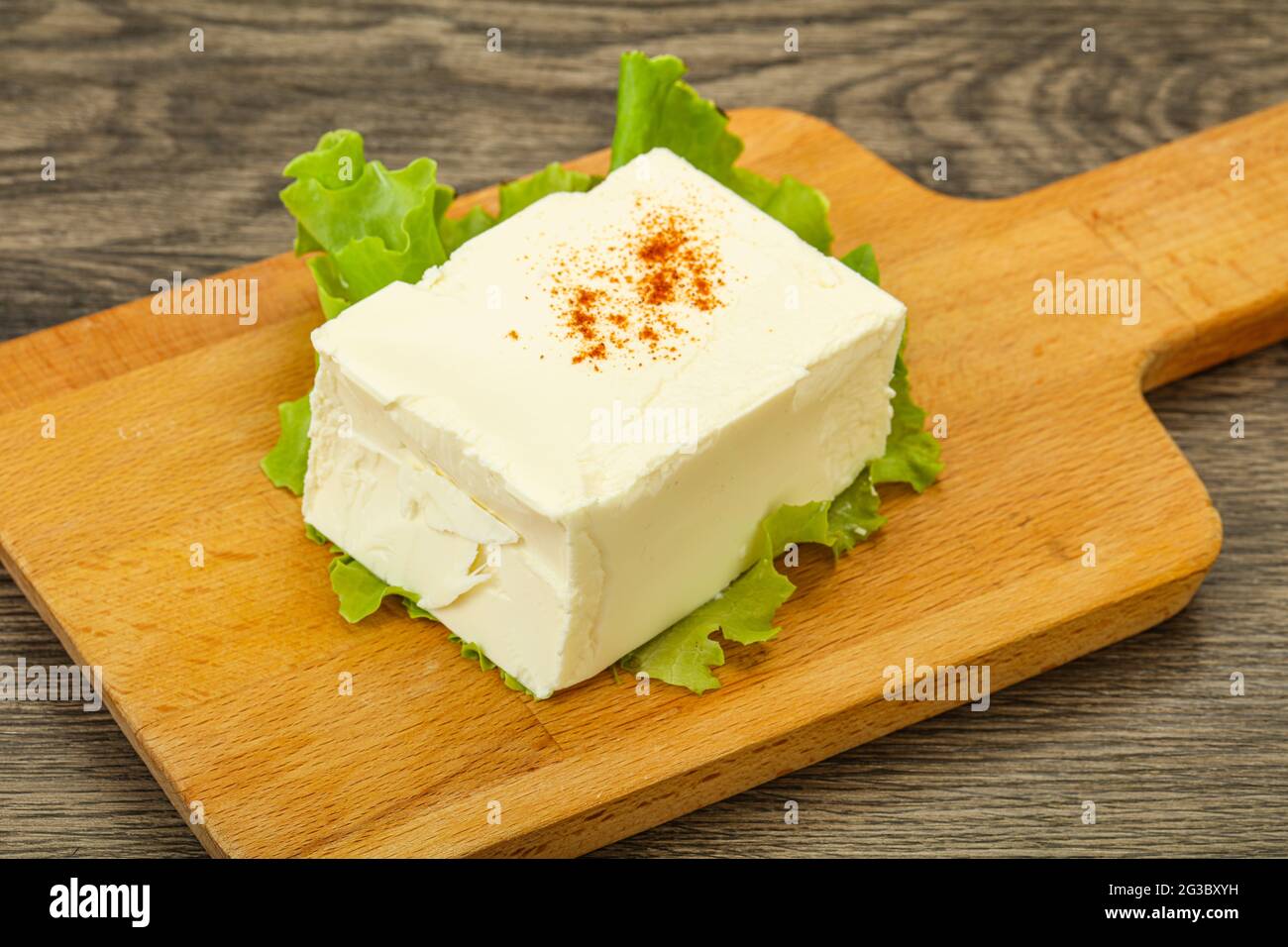Greek traditional soft feta dairy cheese Stock Photo - Alamy