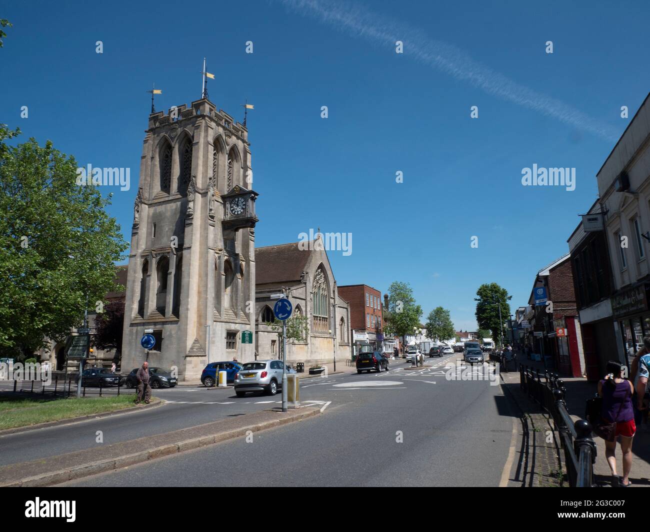 St Johns Church The Parish Church of St John The Baptist Epping Essex ...