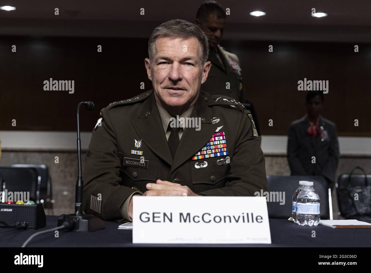 Us army chief of staff general james c mcconville hi-res stock ...