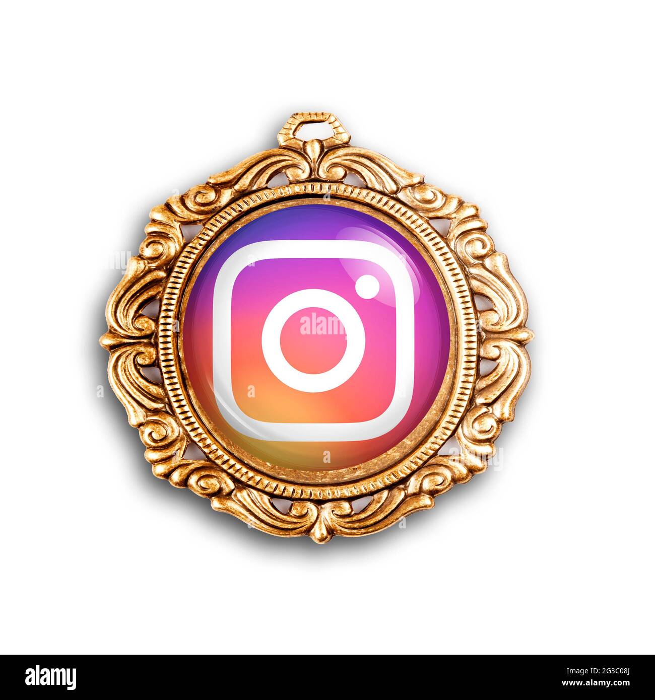 Instagram Logo Cut Out Stock Images & Pictures - Alamy