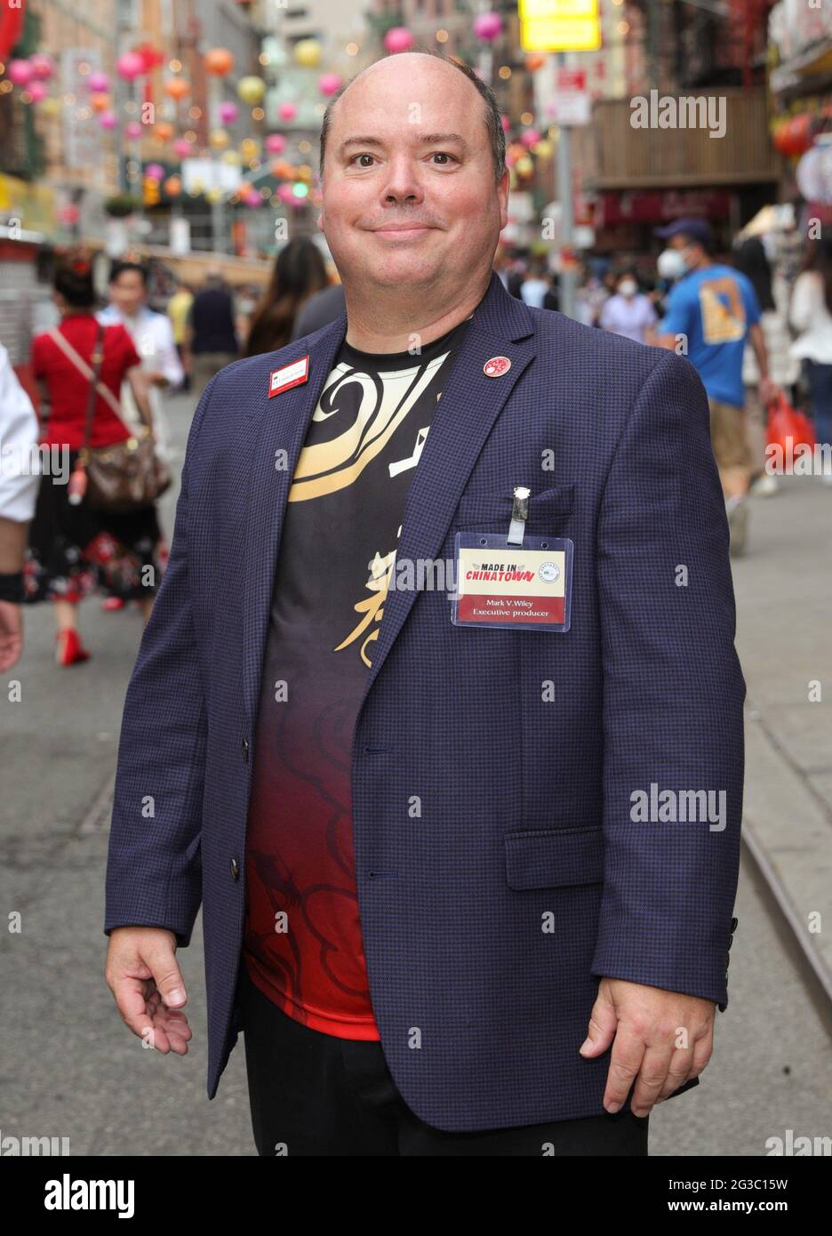 New York, NY, USA. 12th June, 2021. Mark V. Wiley in attendance for ...