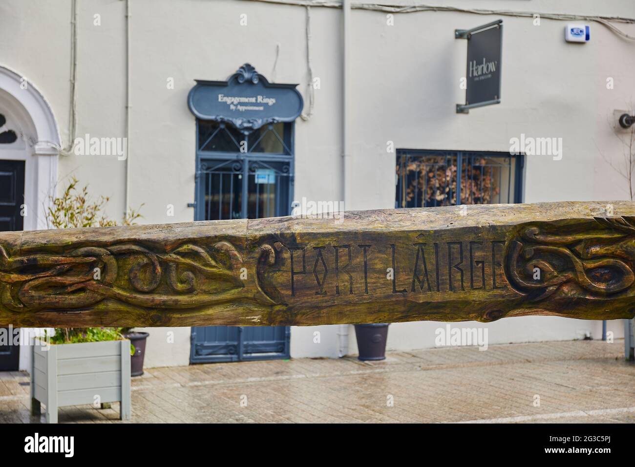 WATERFORD - IRELAND - MAY 21-2021 Viking triangle in the city of ...