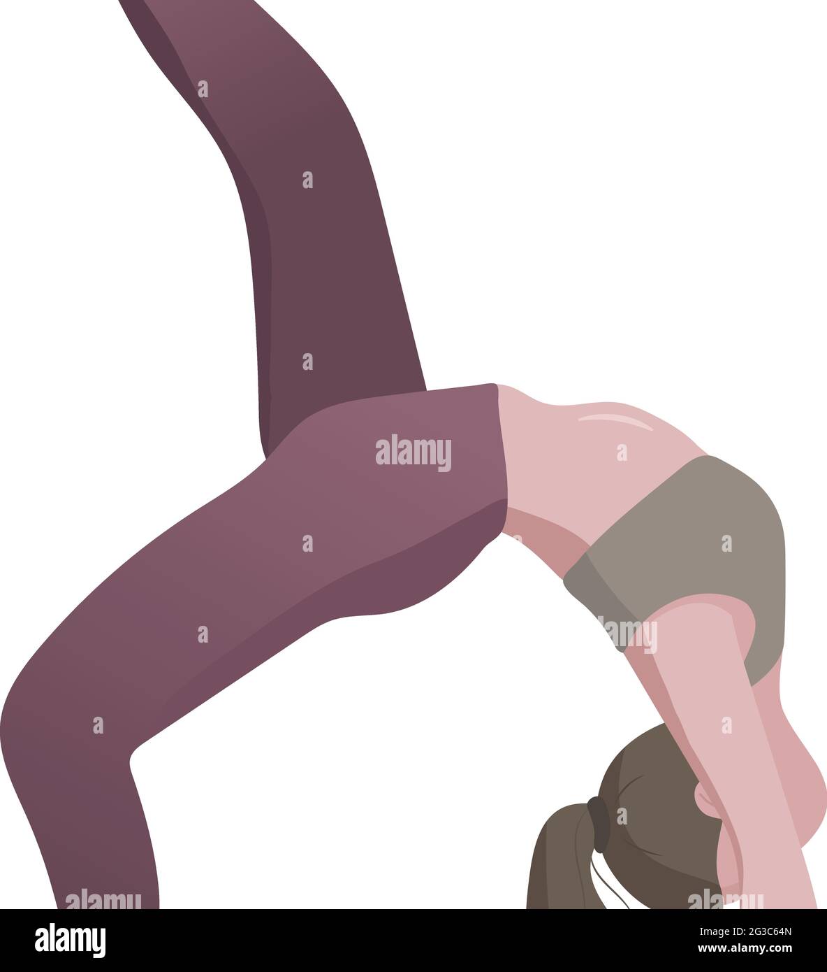 Stunt leg Stock Vector Images - Alamy