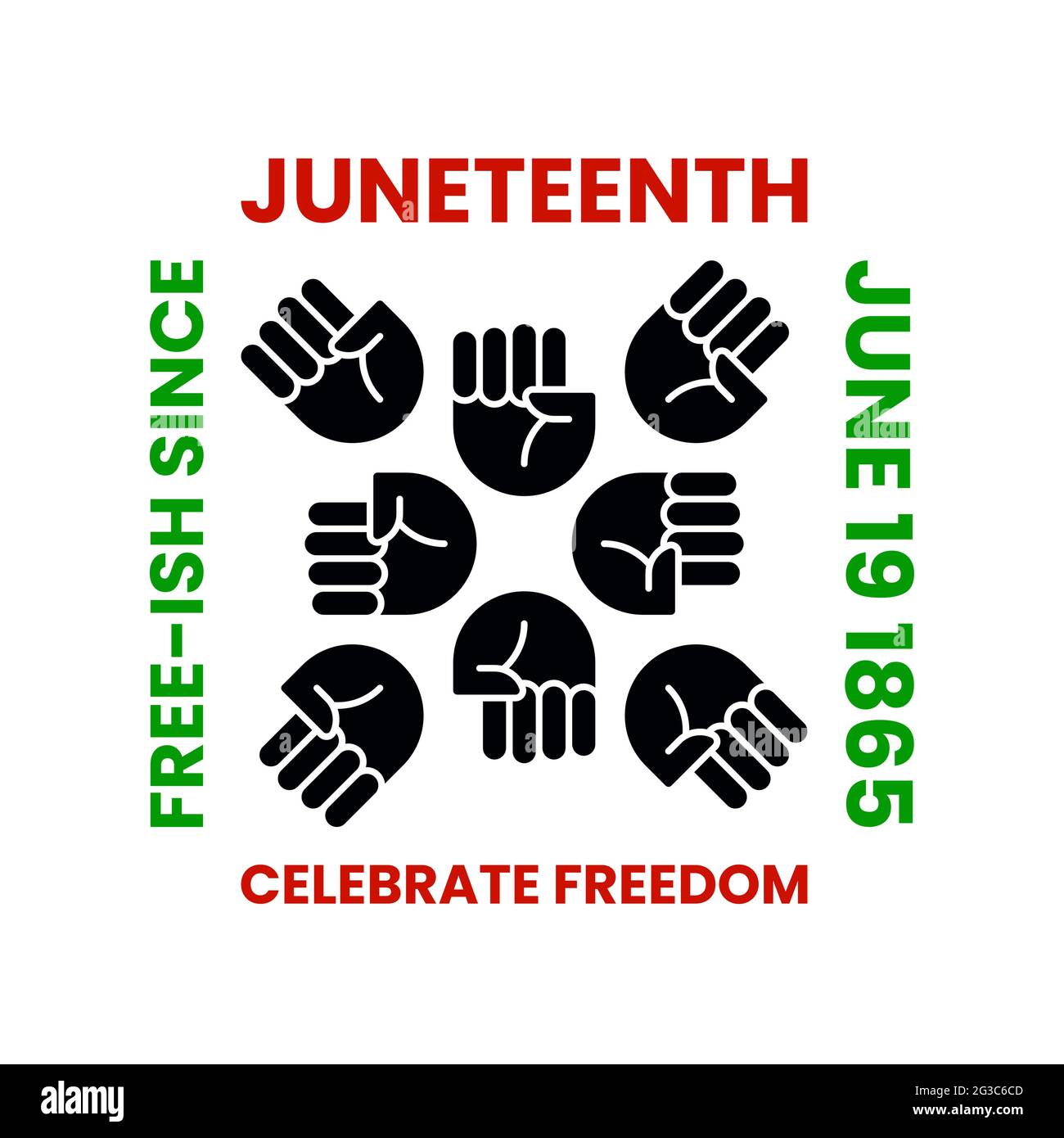 Juneteenth Celebrate Freedom Day. Free-ish since June 19, 1865 ...
