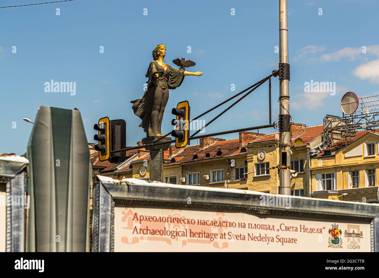 Saint Sofia Monument in Sofia, Bulgaria Stock Photo - Alamy