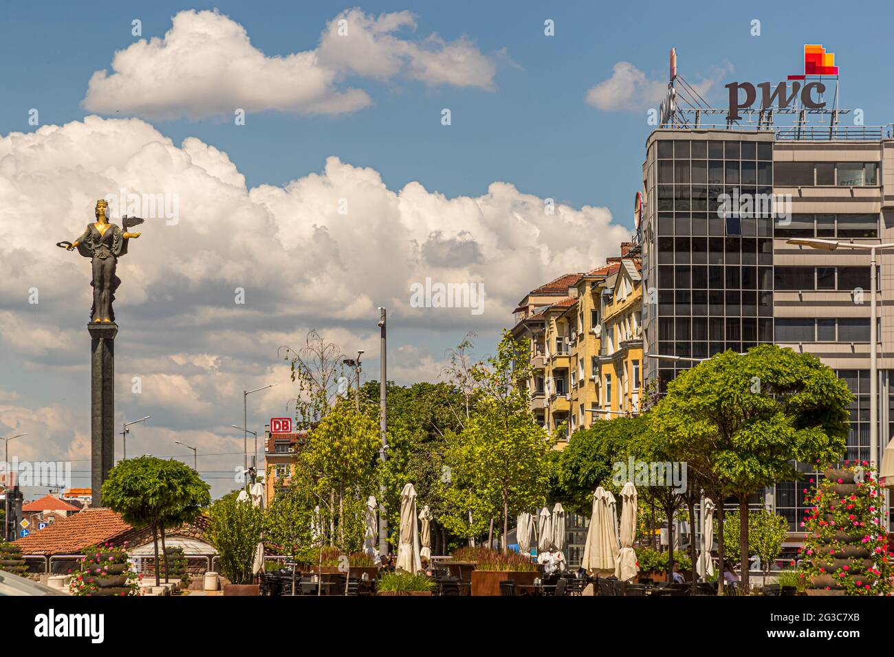 Saint Sofia Monument in Sofia, Bulgaria Stock Photo - Alamy
