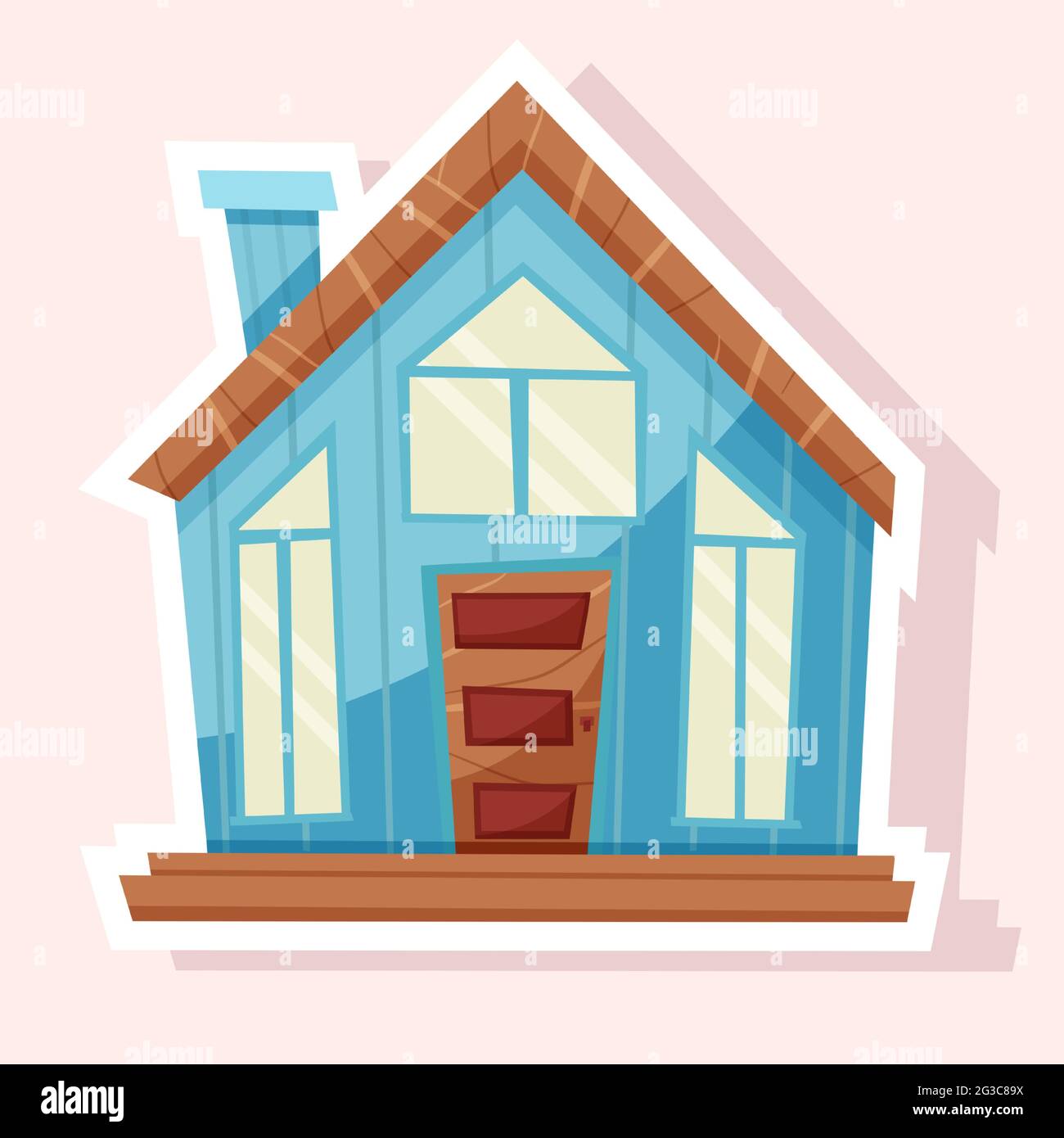 The big house Stock Vector Images - Alamy