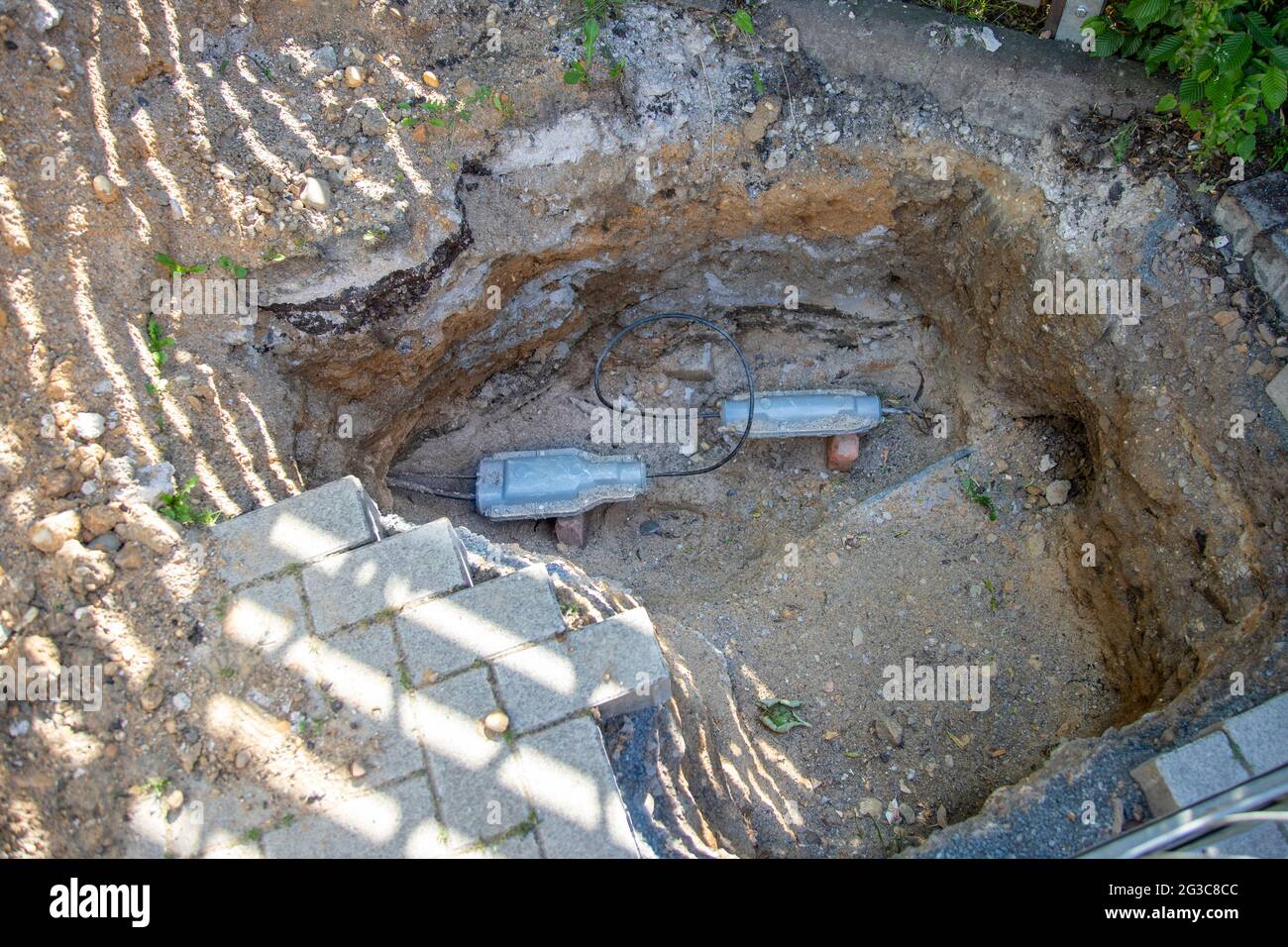 Underground electrical connector hi-res stock photography and images ...