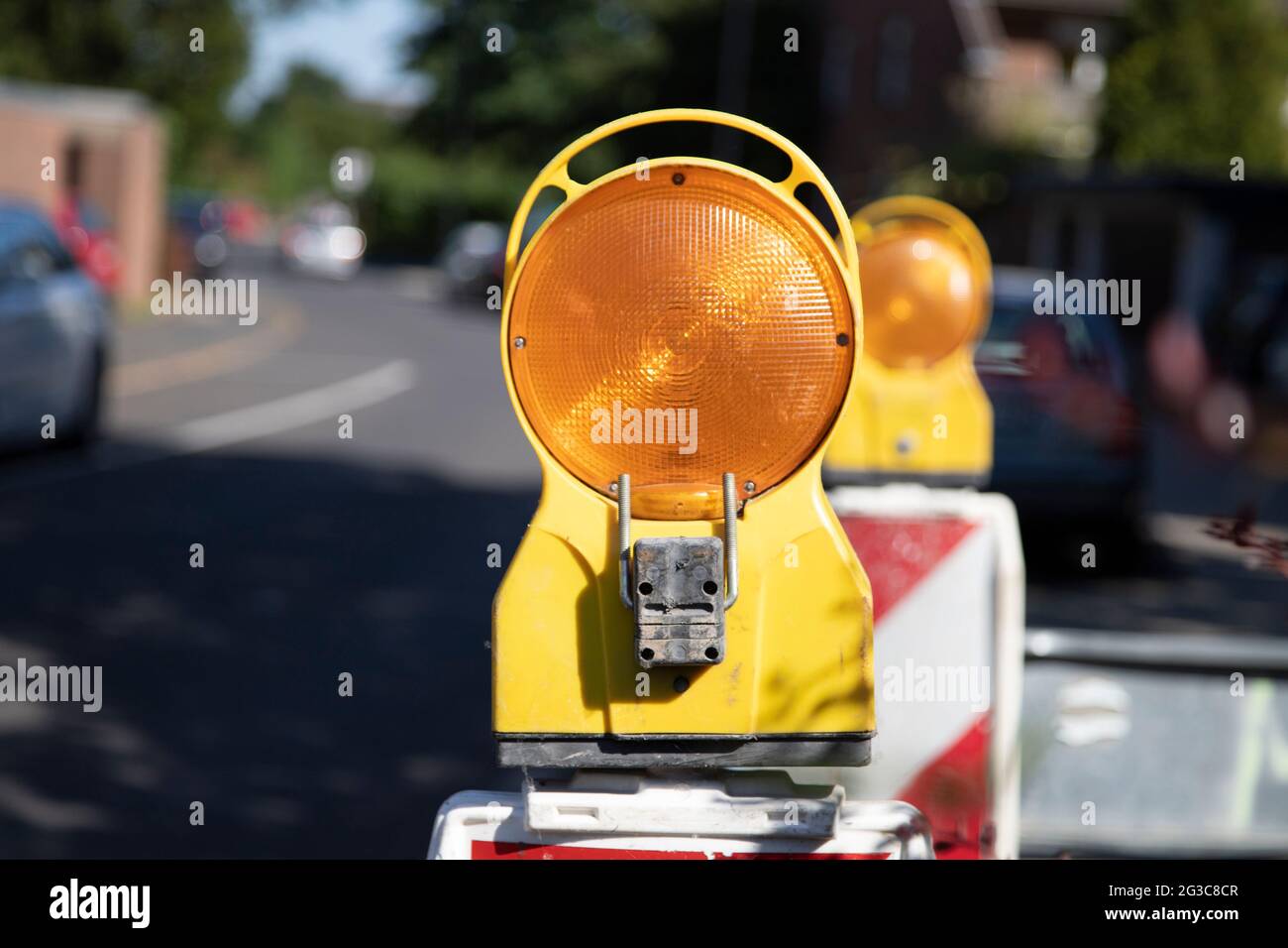 Plastic road safety reflector hi-res stock photography and images - Alamy