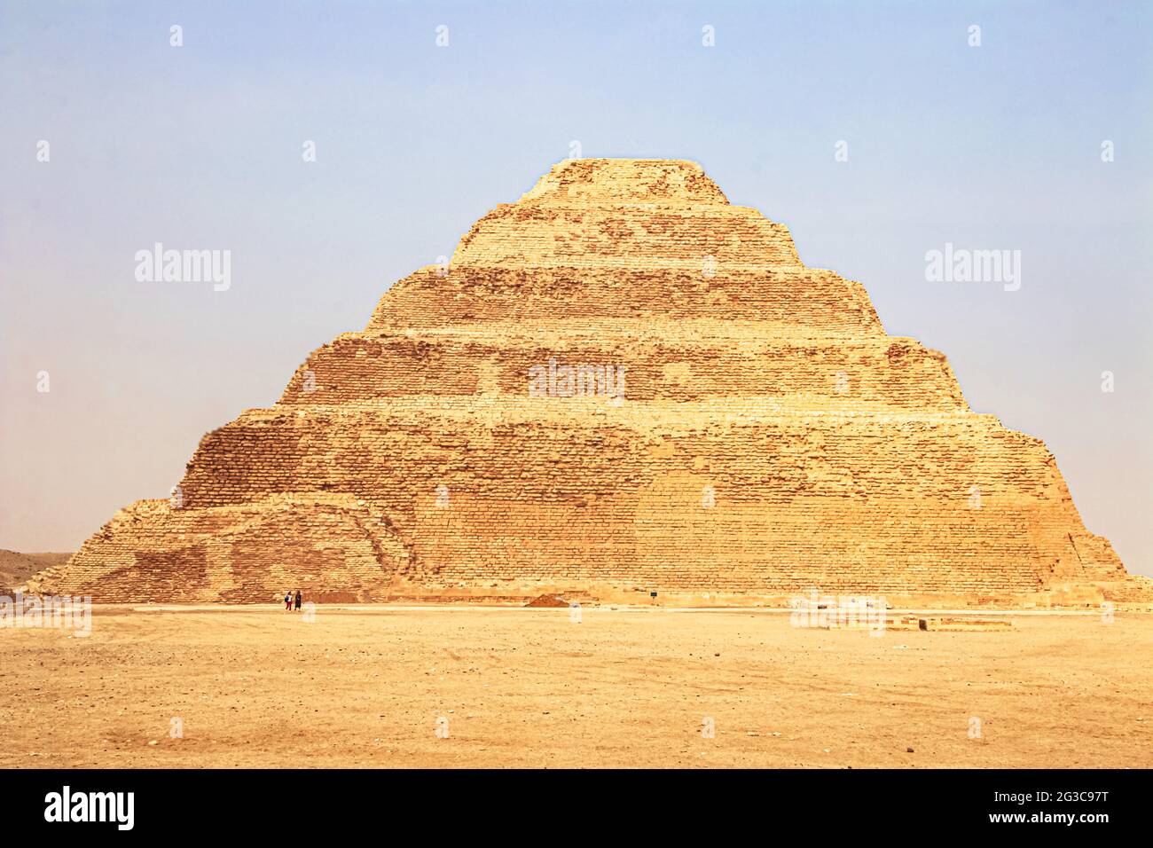 Imhotep Stepped Pyramid And Mortuary Precinct Of Djoser
