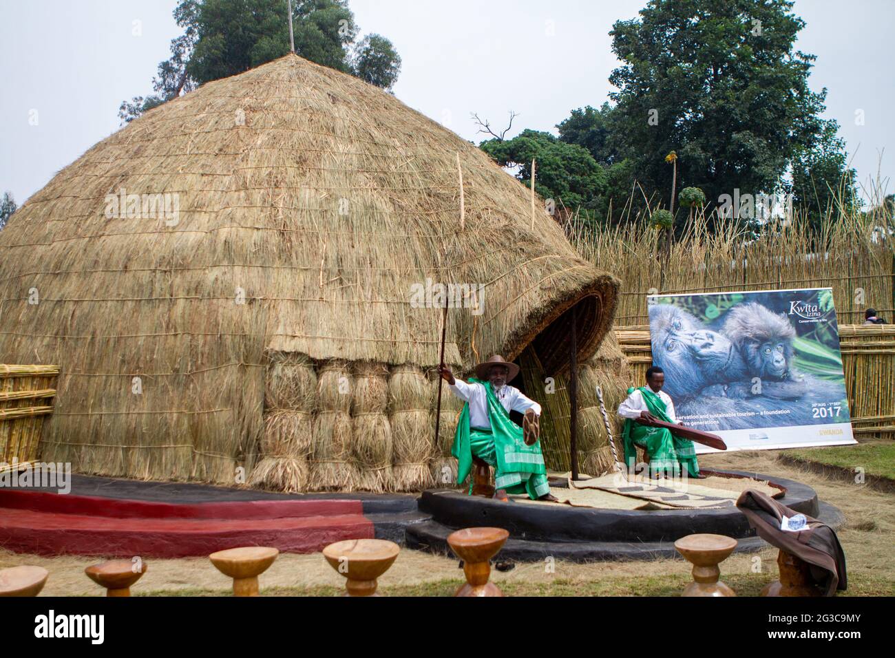 Kwita Izina is a Rwandan ceremony of giving a name to a newborn baby ...