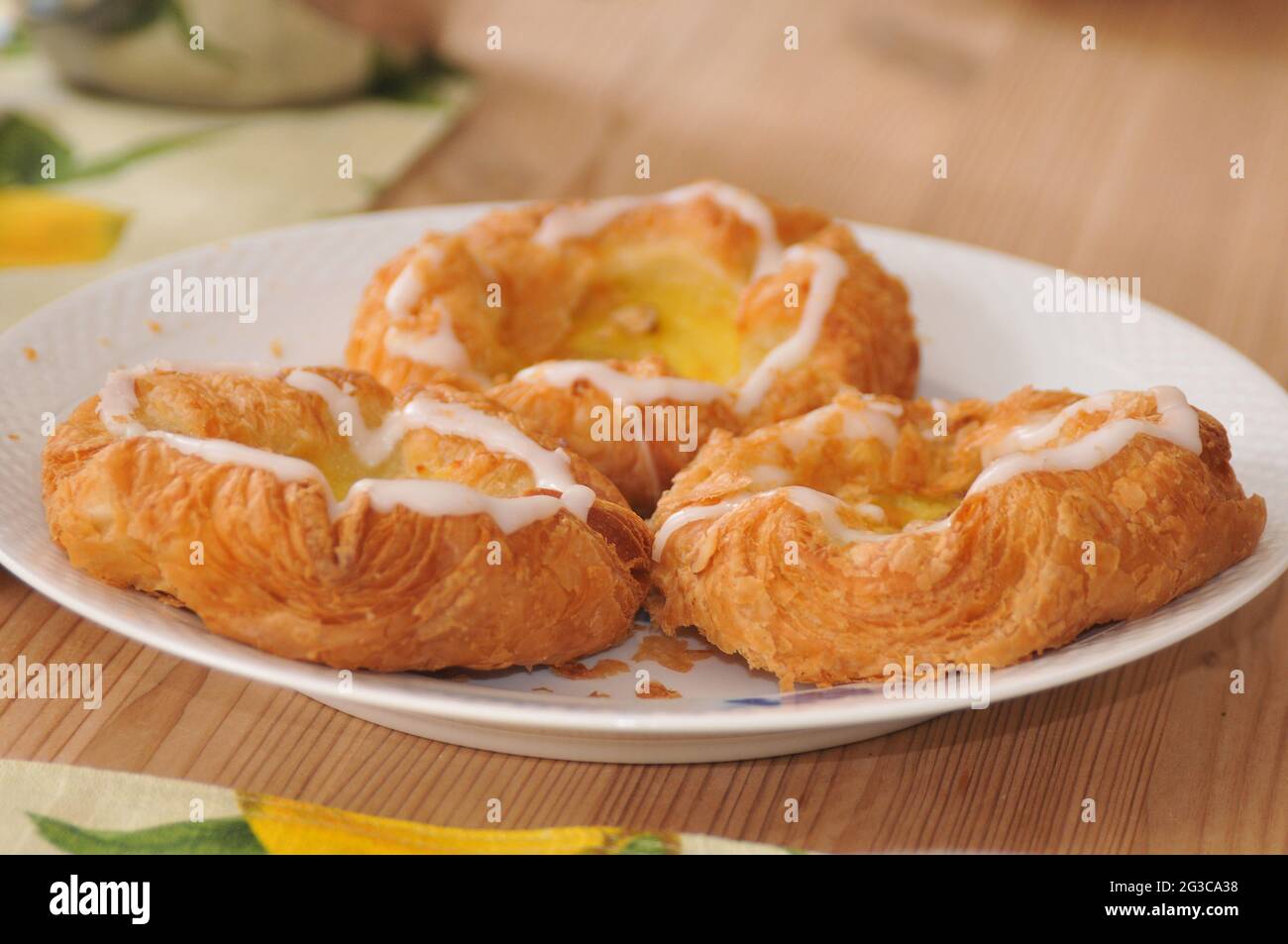 Copenhagen, Denmark. 15 June 2021, Danish tree patries with yellow ...