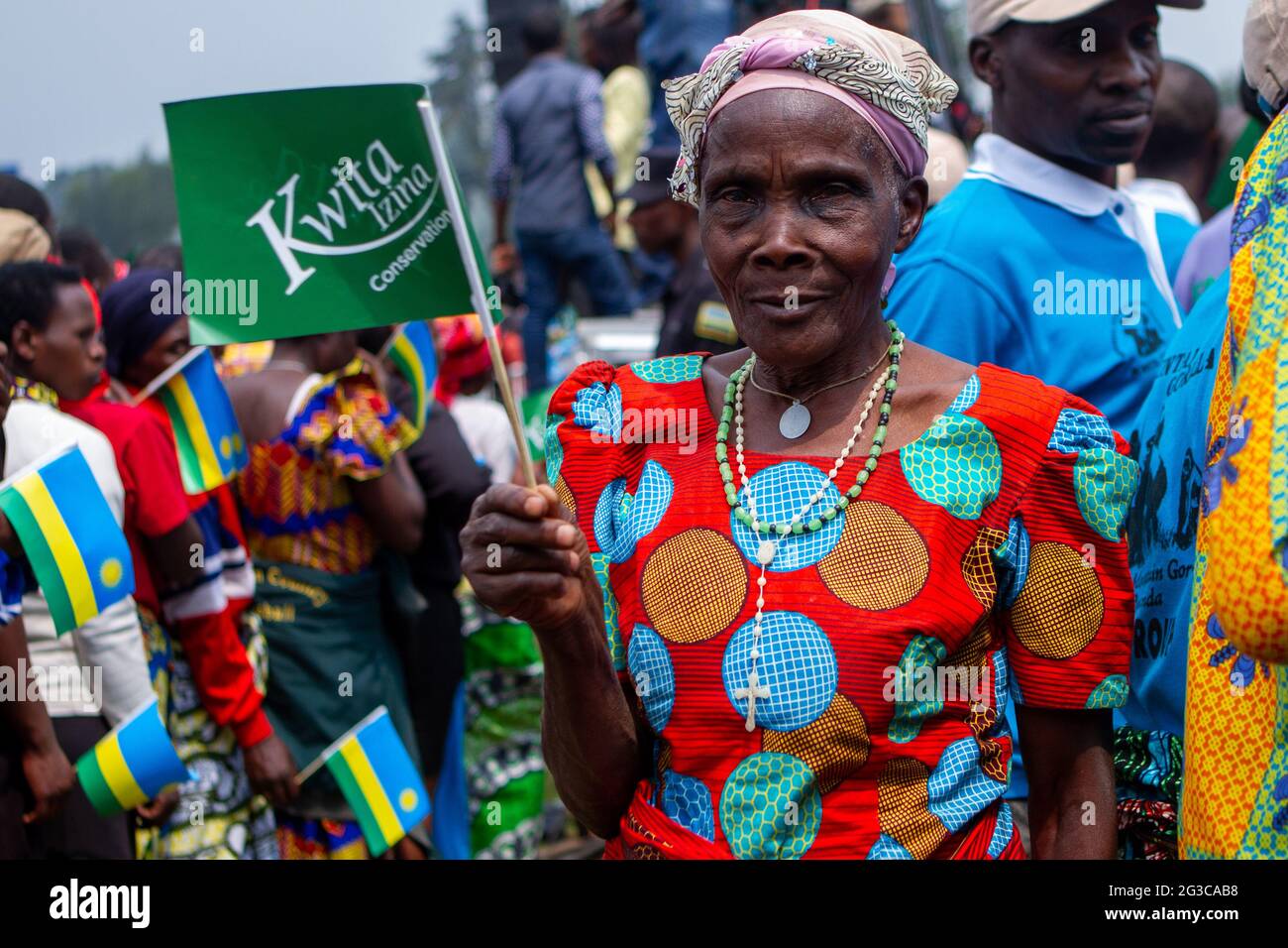 Kwita Izina is a Rwandan ceremony of giving a name to a newborn baby ...