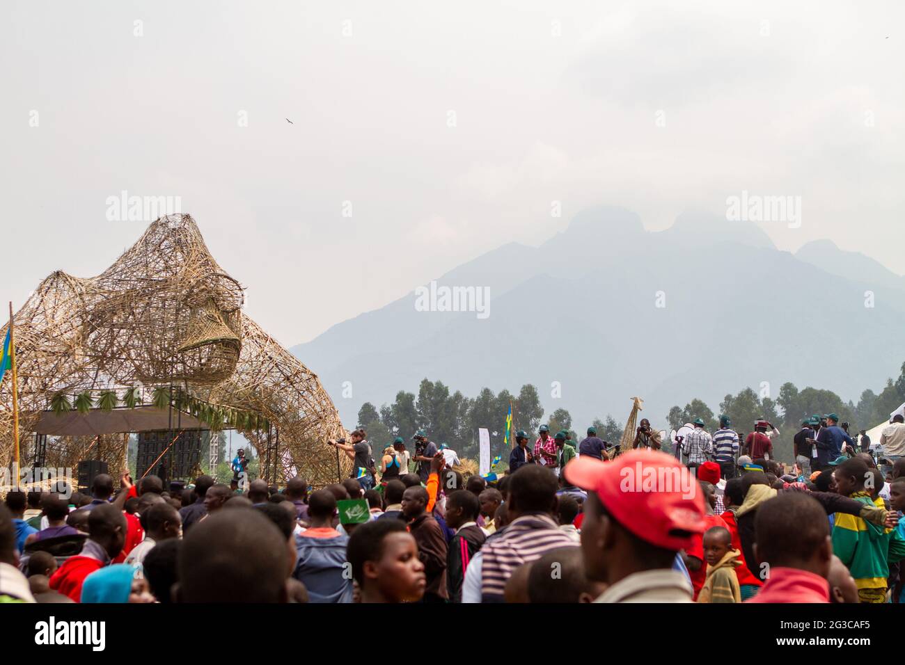 Kwita Izina is a Rwandan ceremony of giving a name to a newborn baby ...